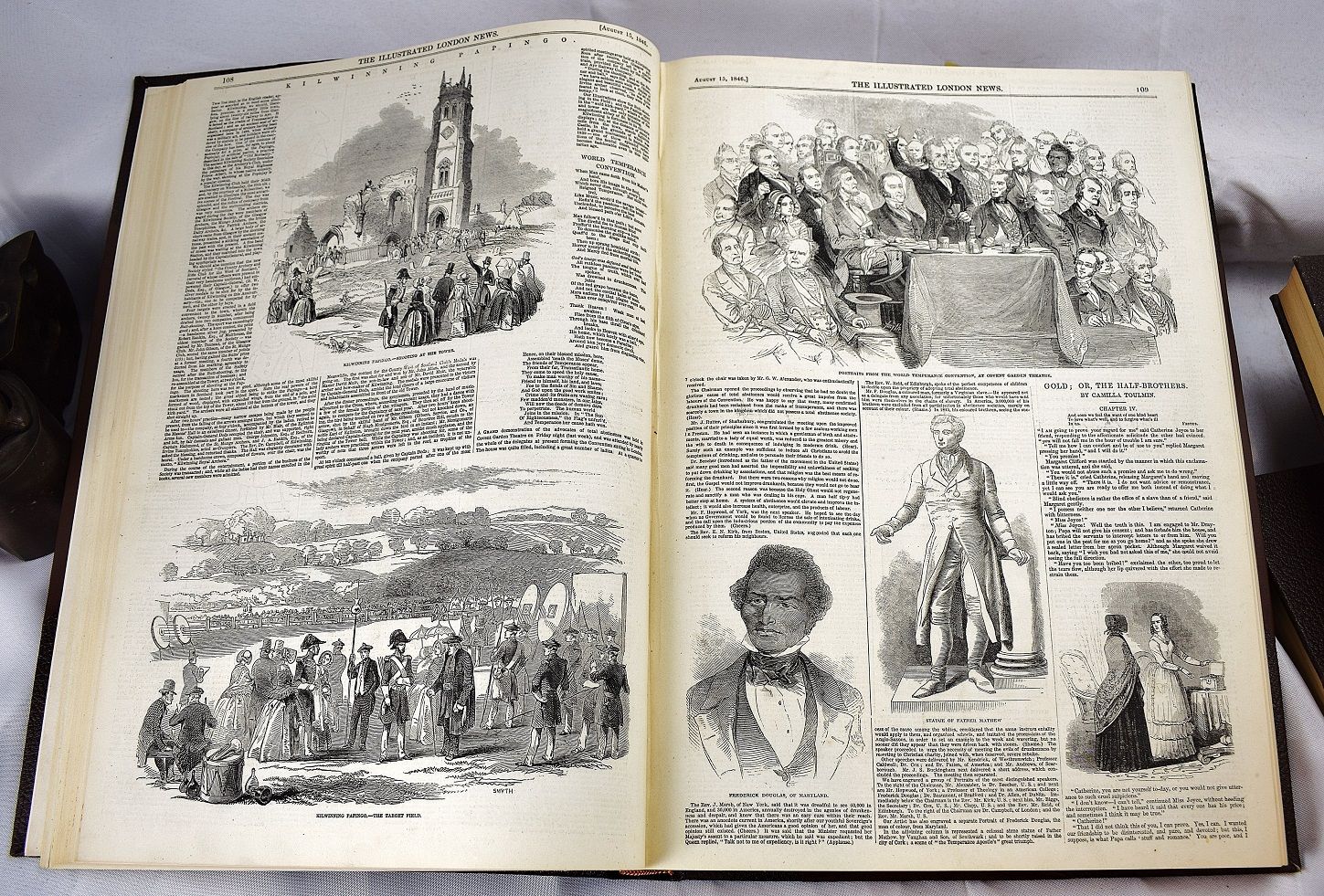 The Illustrated London News (1846-1861) (11 Folio Volumes) by Herbert ...
