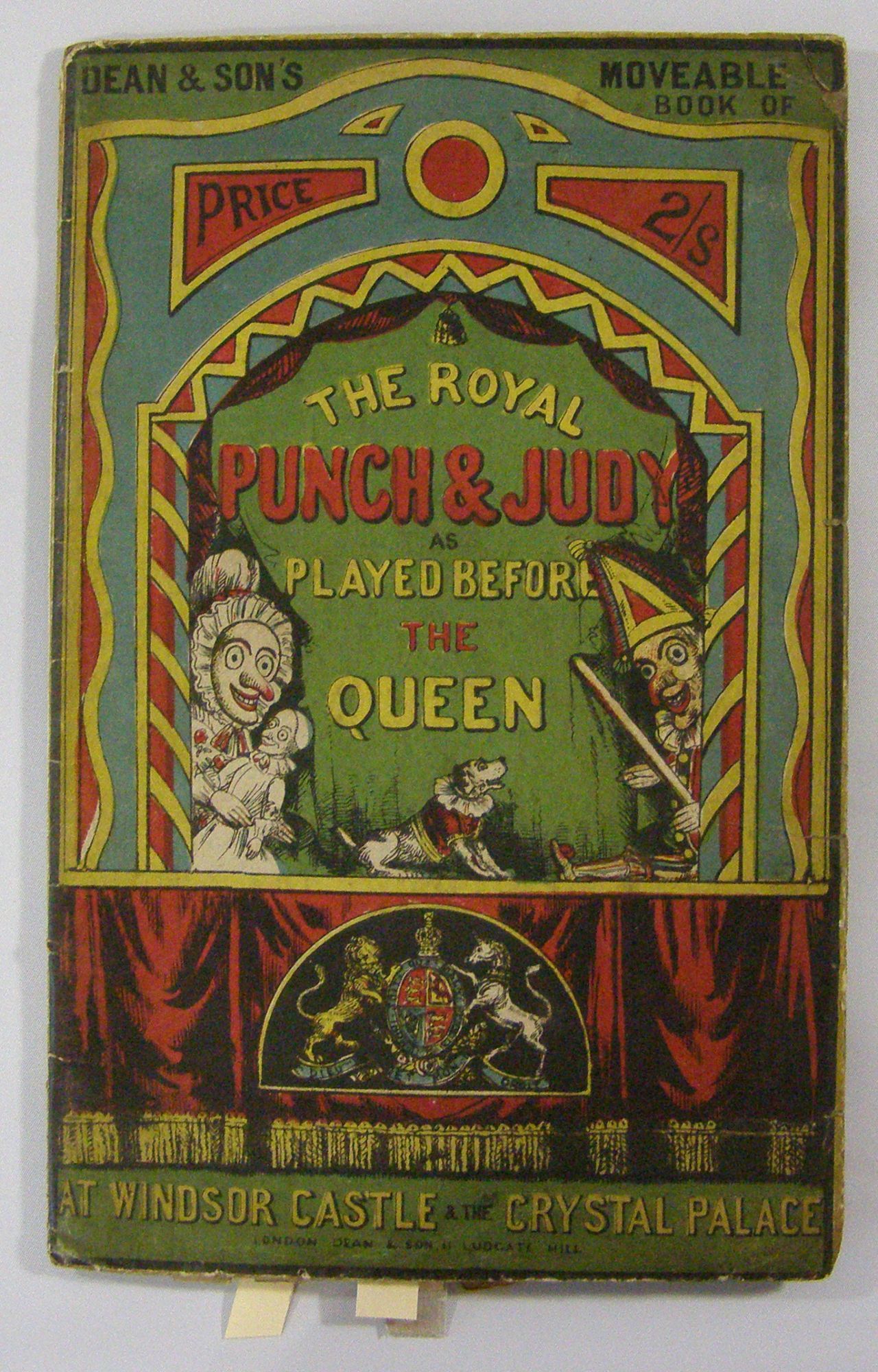 Dean & Son's Moveable Book of The Royal Punch & Judy as Played Before ...
