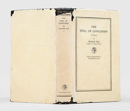 The Well of Loneliness. by RADCLYFFE-HALL, Marguerite | 1928 | London ...
