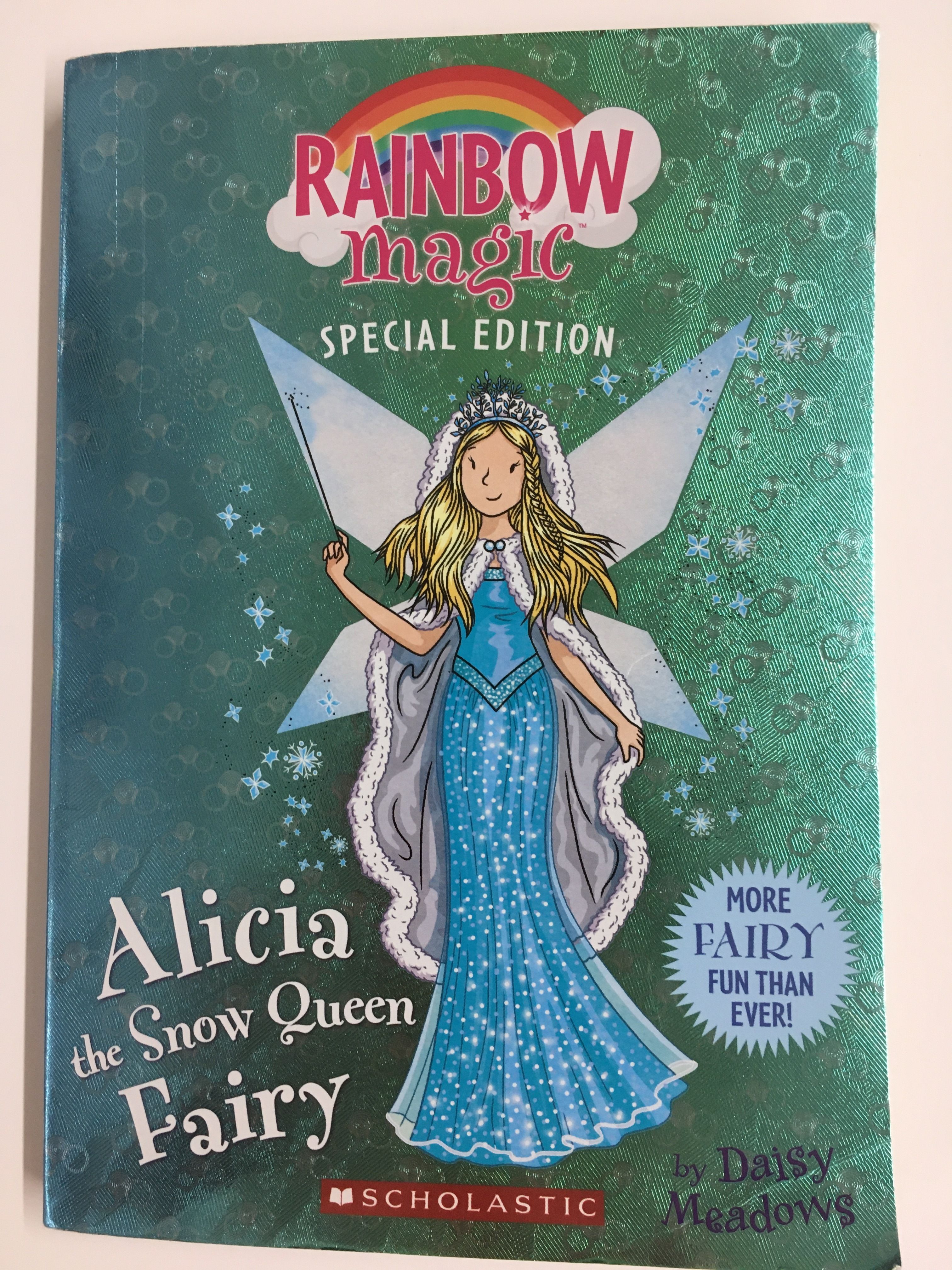 Alicia the Snow Queen Fairy (Rainbow Magic Special Edition) by Daisy ...
