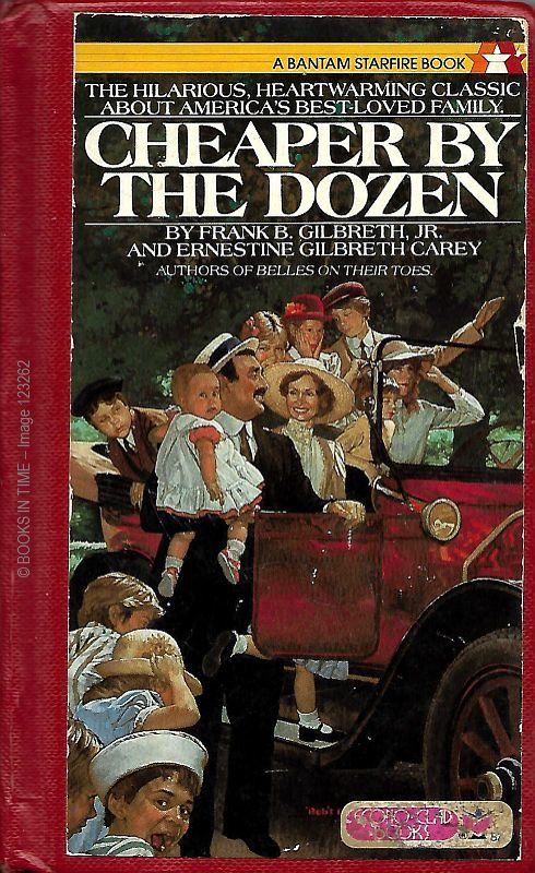 Cheaper By The Dozen Book Cover