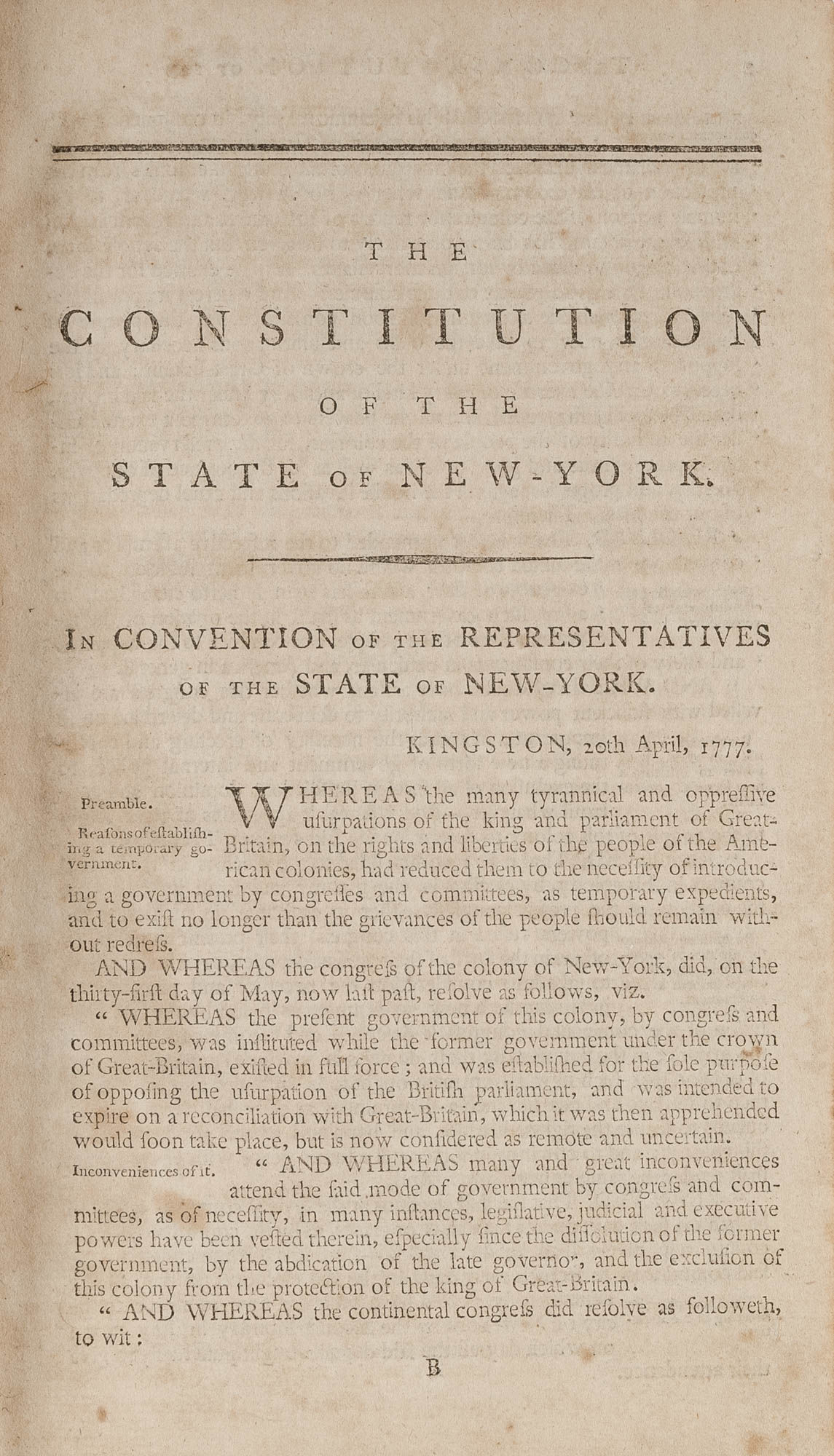Laws of the State of New-York... New York, 1792. 2 volumes by New York ...