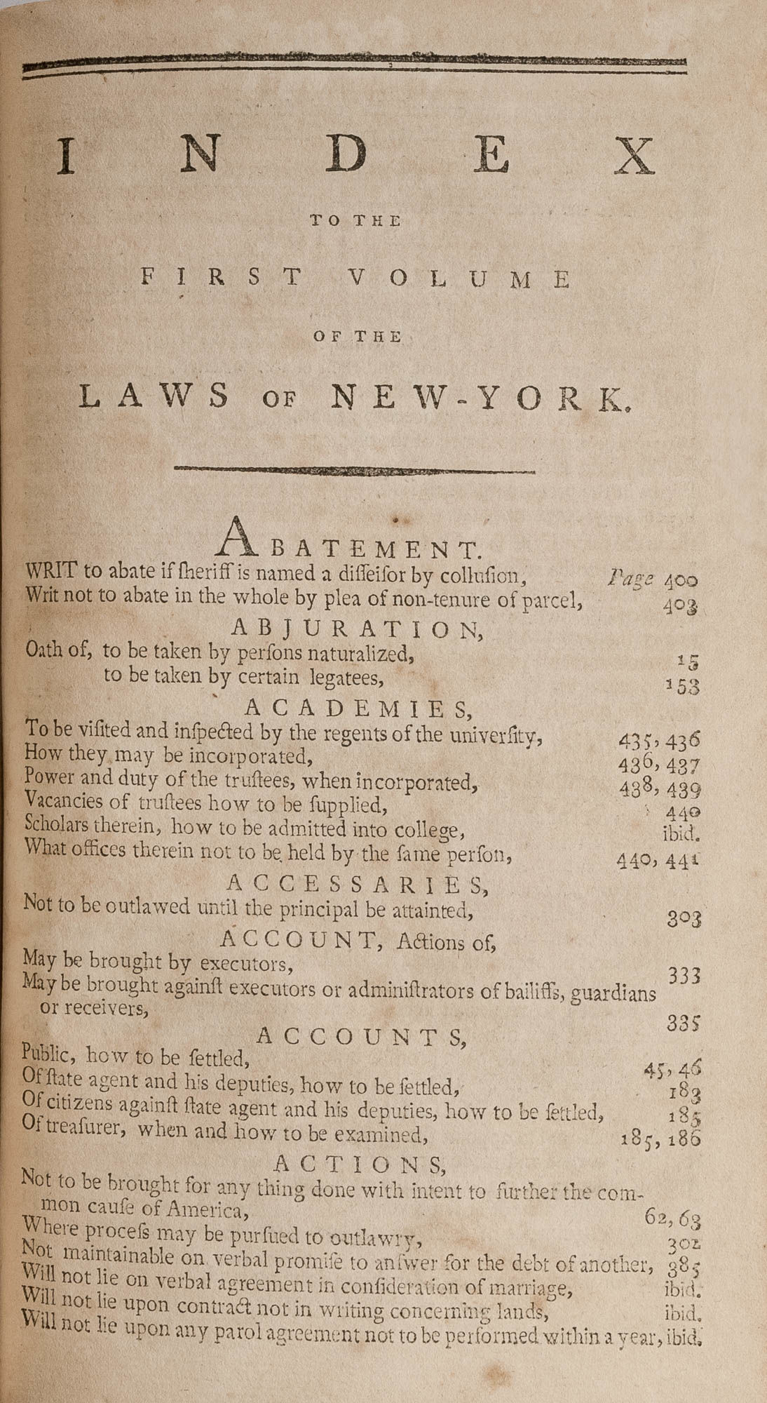 Laws of the State of New-York... New York, 1792. 2 volumes by New York ...
