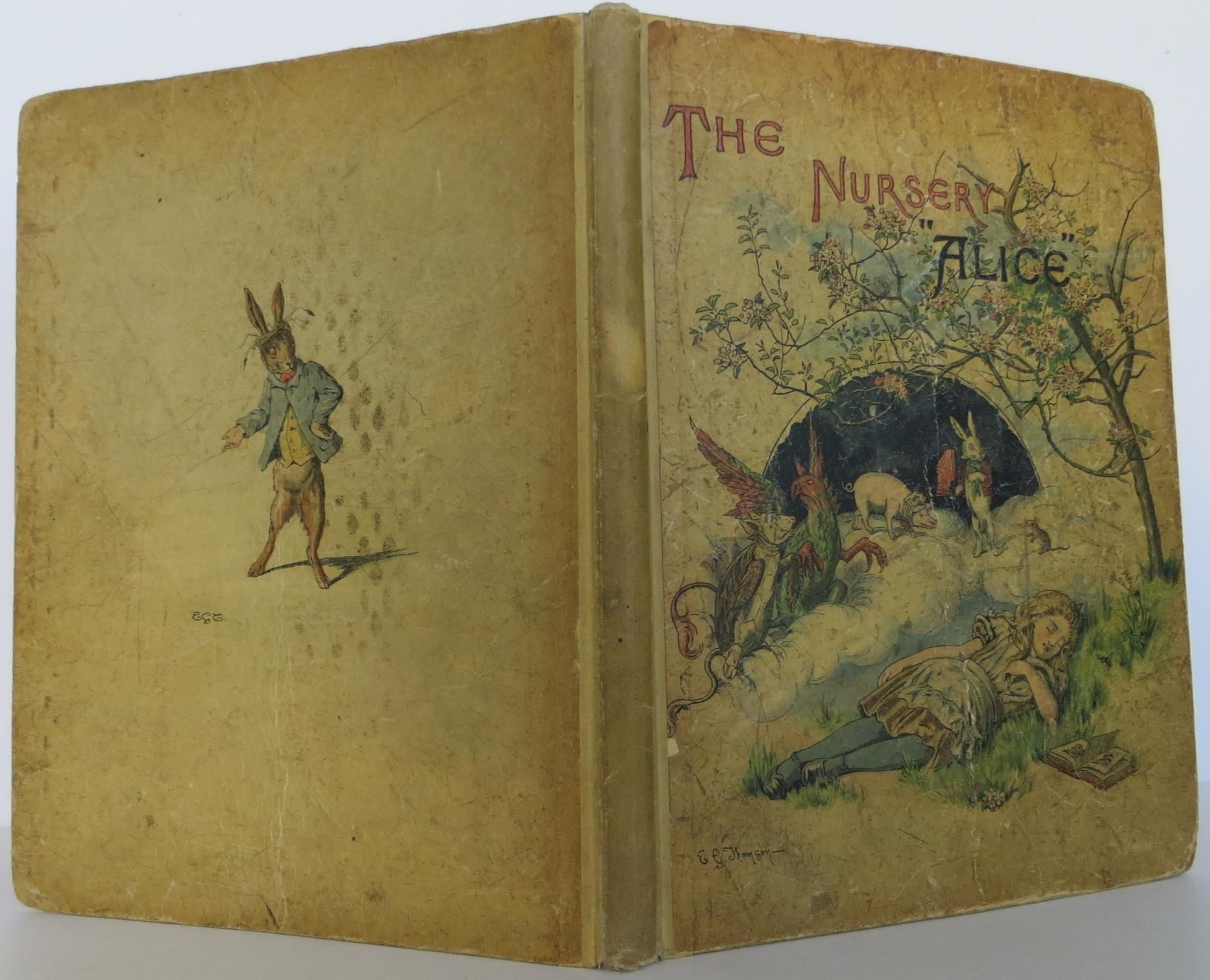 The Nursery Alice by Carroll, Lewis | Hardcover | 1889 | Macmillan And ...