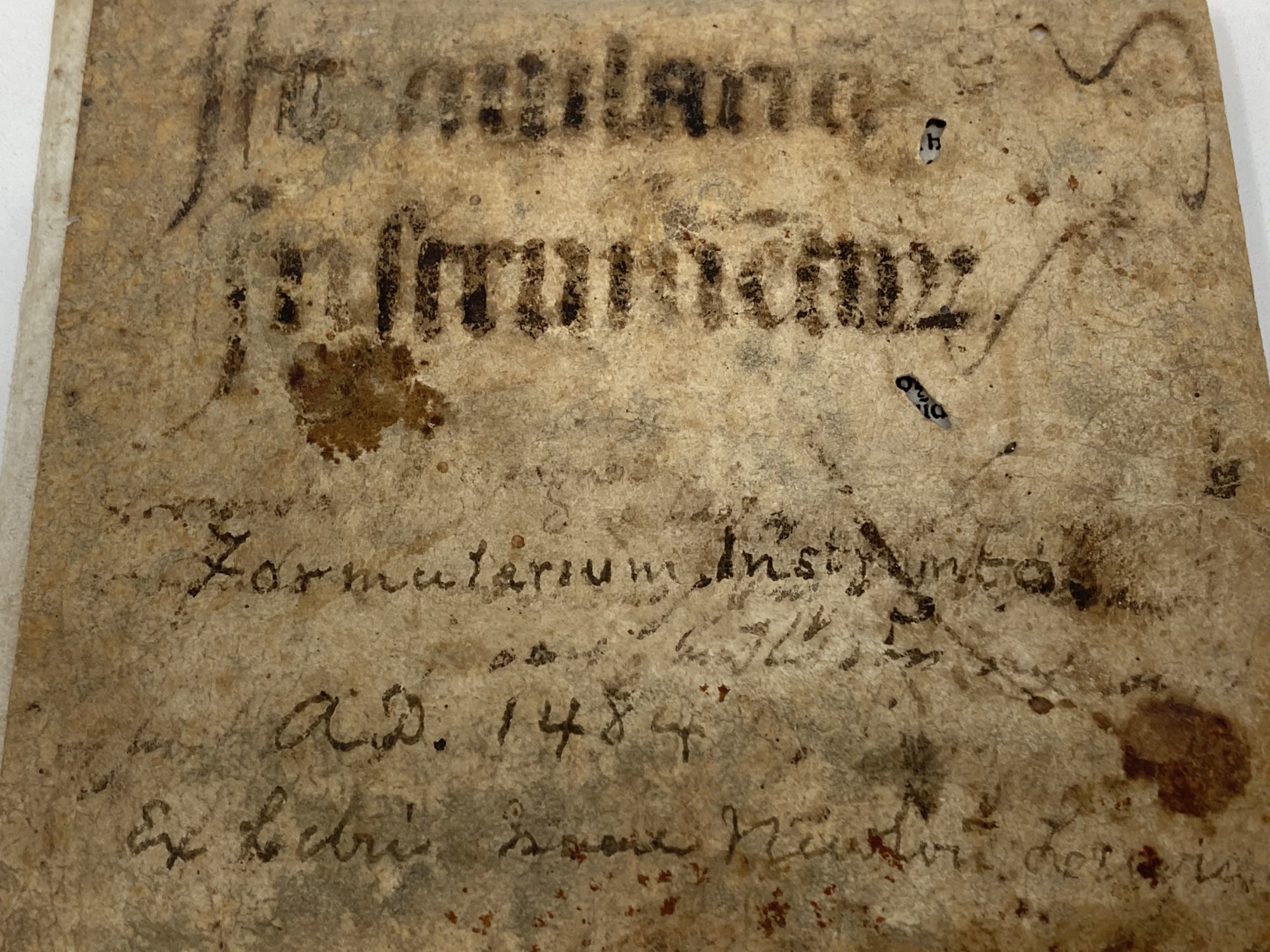 FORMULARIUM INSTRUMENTORUM AD USUM CURIAE ROMANAE (1484) by Curia ...