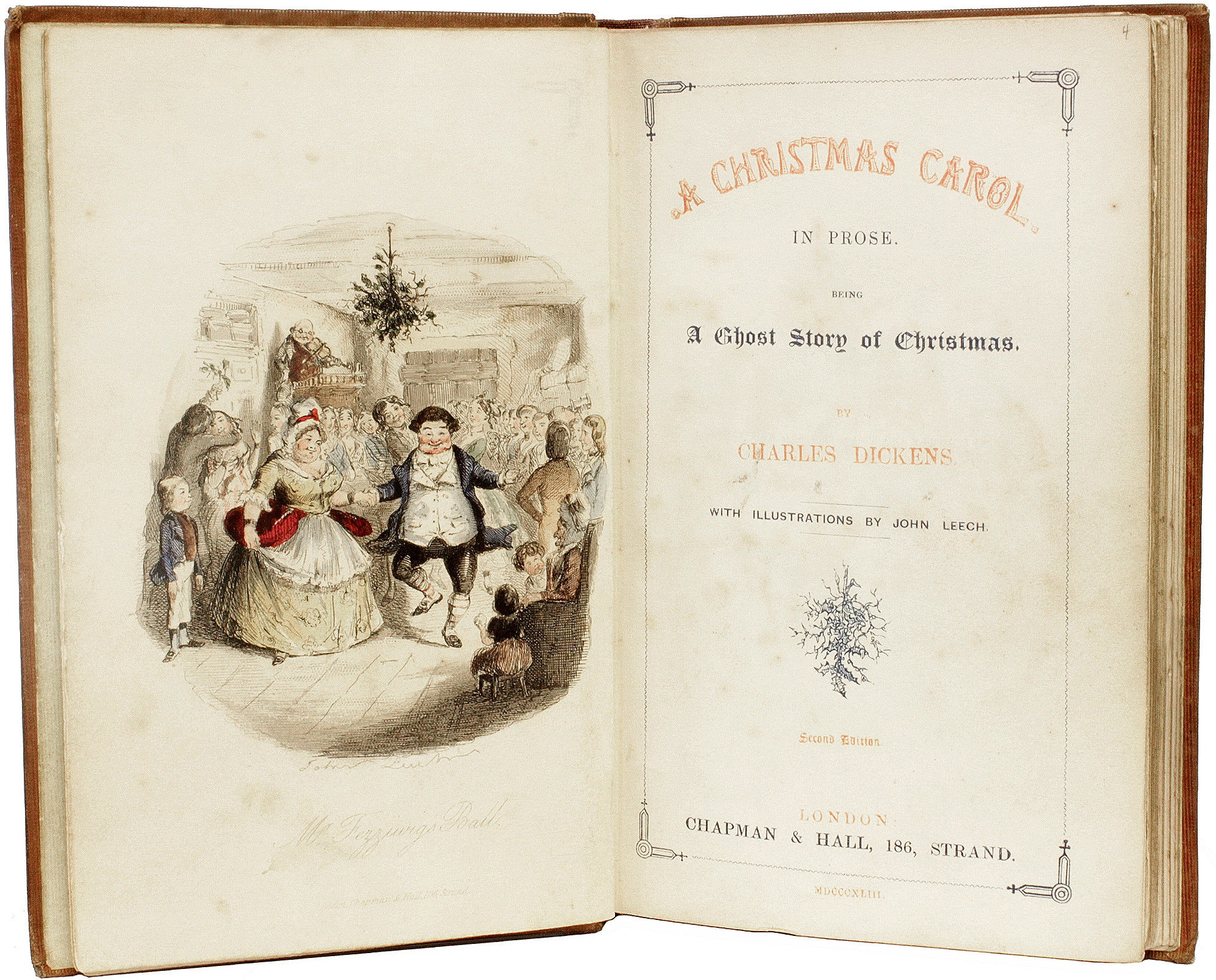 A Christmas Carol In Prose Being A Ghost Story of Christmas by DICKENS ...