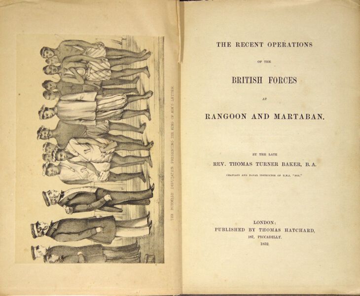 BIBLIO | The recent operations of the British forces at Rangoon and ...