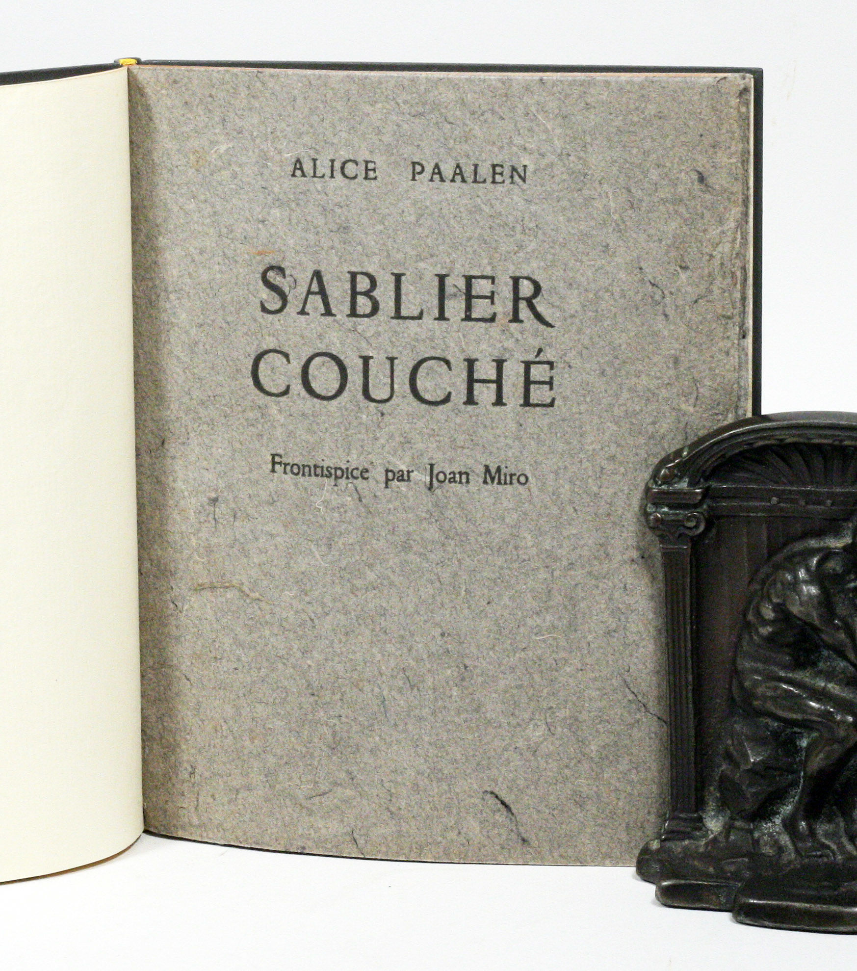 Sablier Couché (The Reclining Hourglass) by PAALEN, ALICE; MIRÓ, JOAN; DUCHAMP, MARCEL; MATHIEU ...