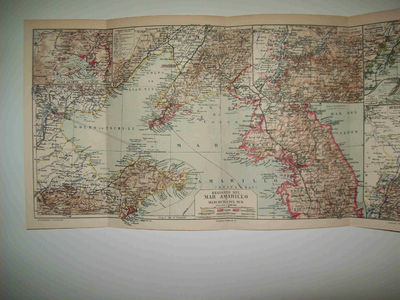LAMINA ESPASA 23648: Mapa de las regiones del Mar Amarillo by Varios ...