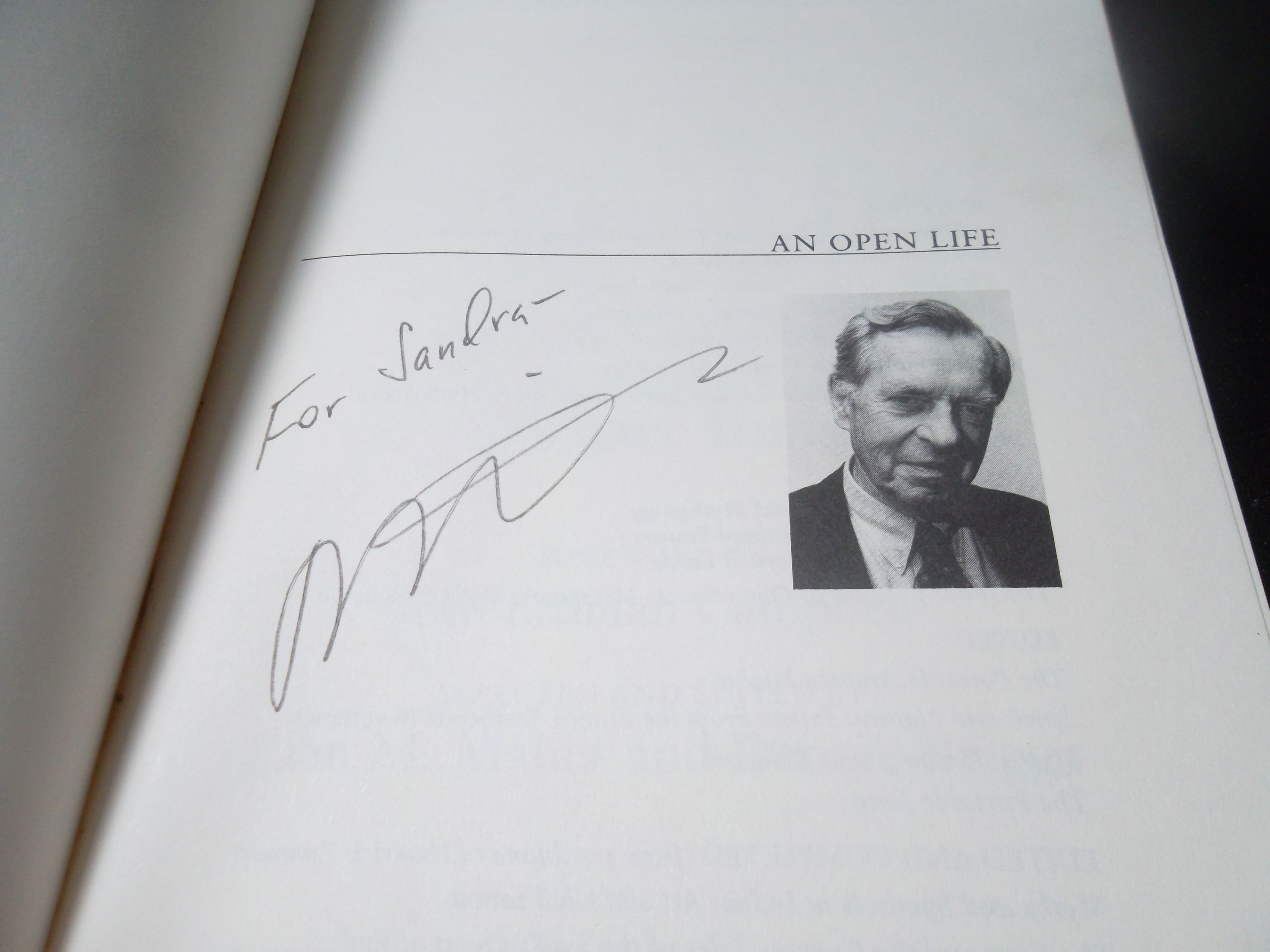 An Open Life; Joseph Campbell in Conversation with Michael Toms by Joseph Campbell & Michael ...