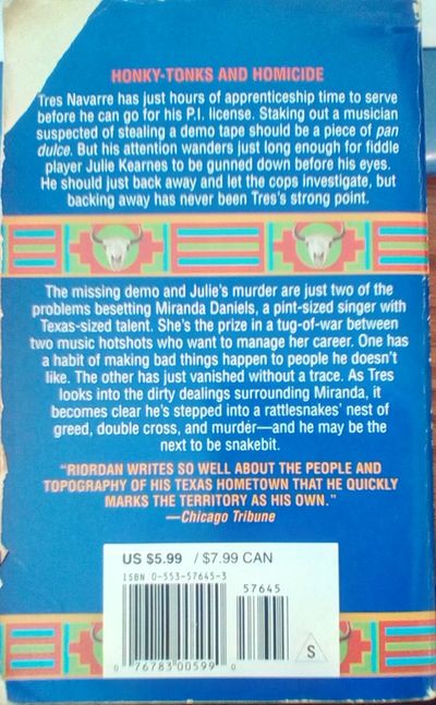 The Widower's Two-Step (Tres Navarre Mystery #2) by Riordan, Rick ...