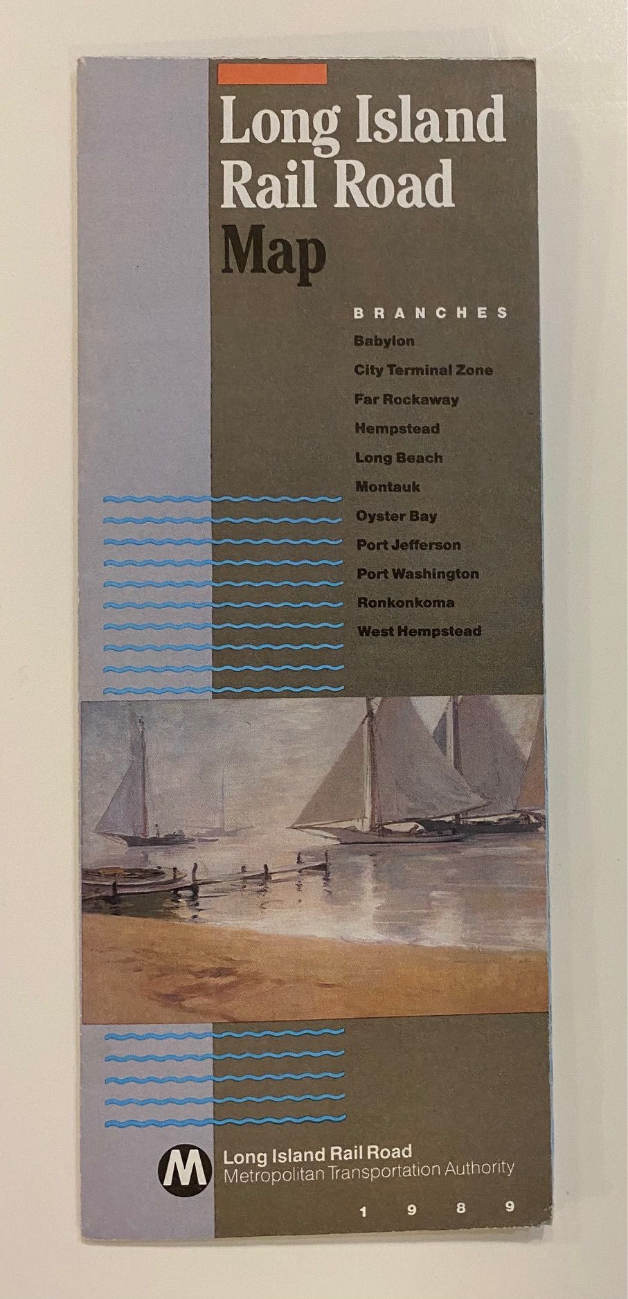Long Island Rail Road Map by Metropolitan Transit Authority (MTA ...