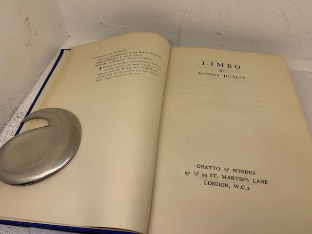 Limbo (Phoenix Library) by Huxley, Aldous | hardback | 1924 | Chatto ...