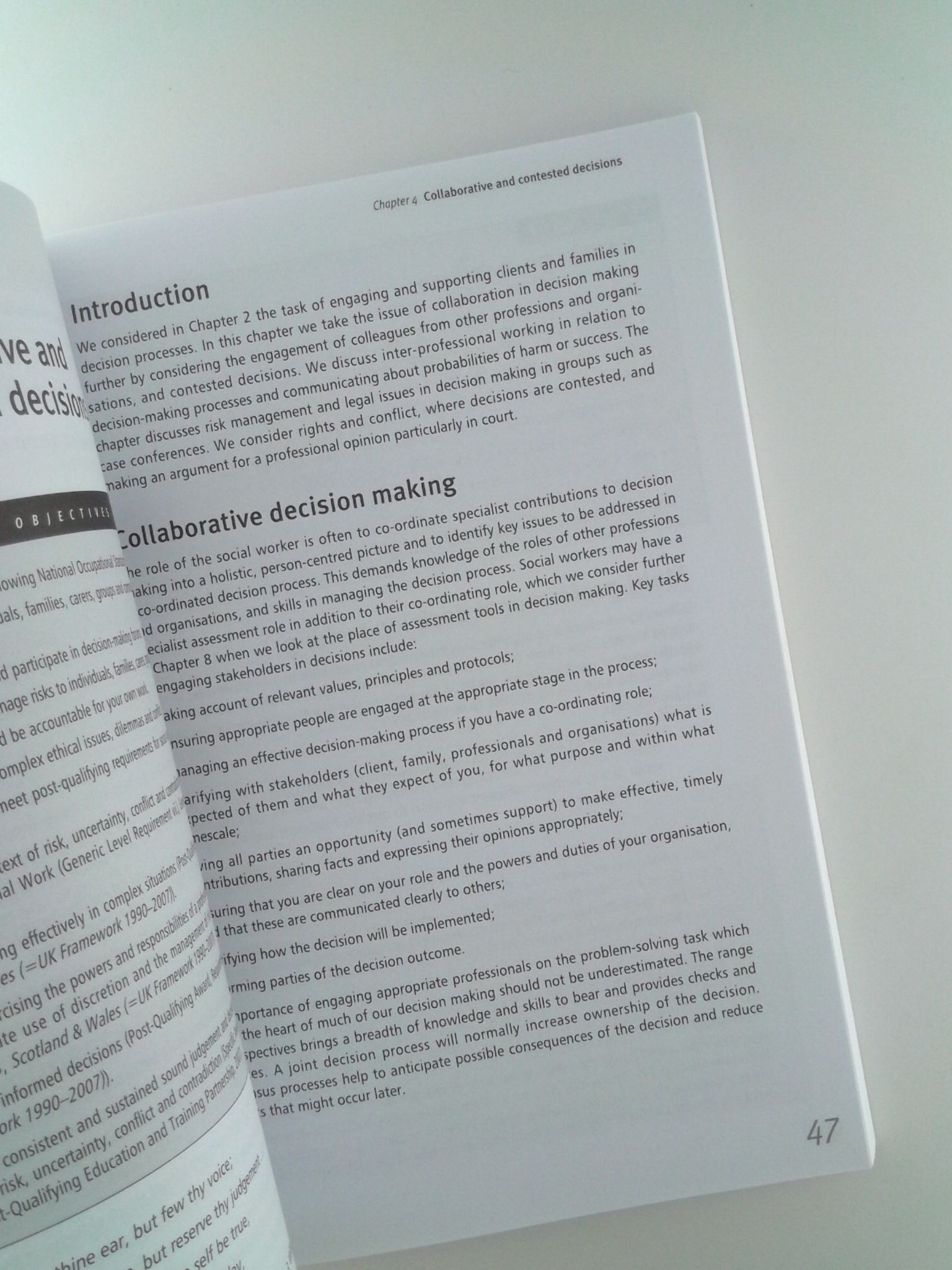 Professional Decision Making in Social Work (Post-Qualifying Social ...