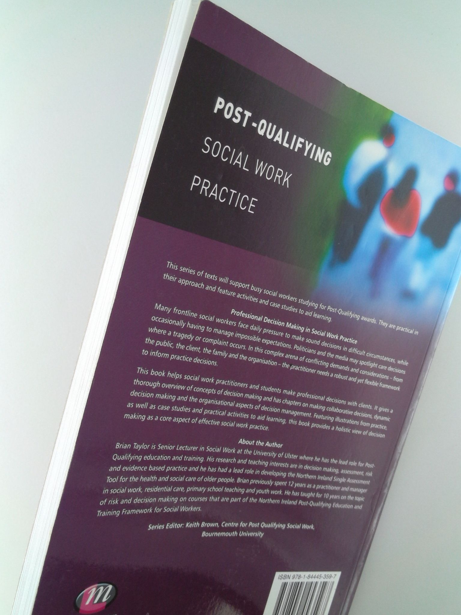 Professional Decision Making in Social Work (Post-Qualifying Social ...