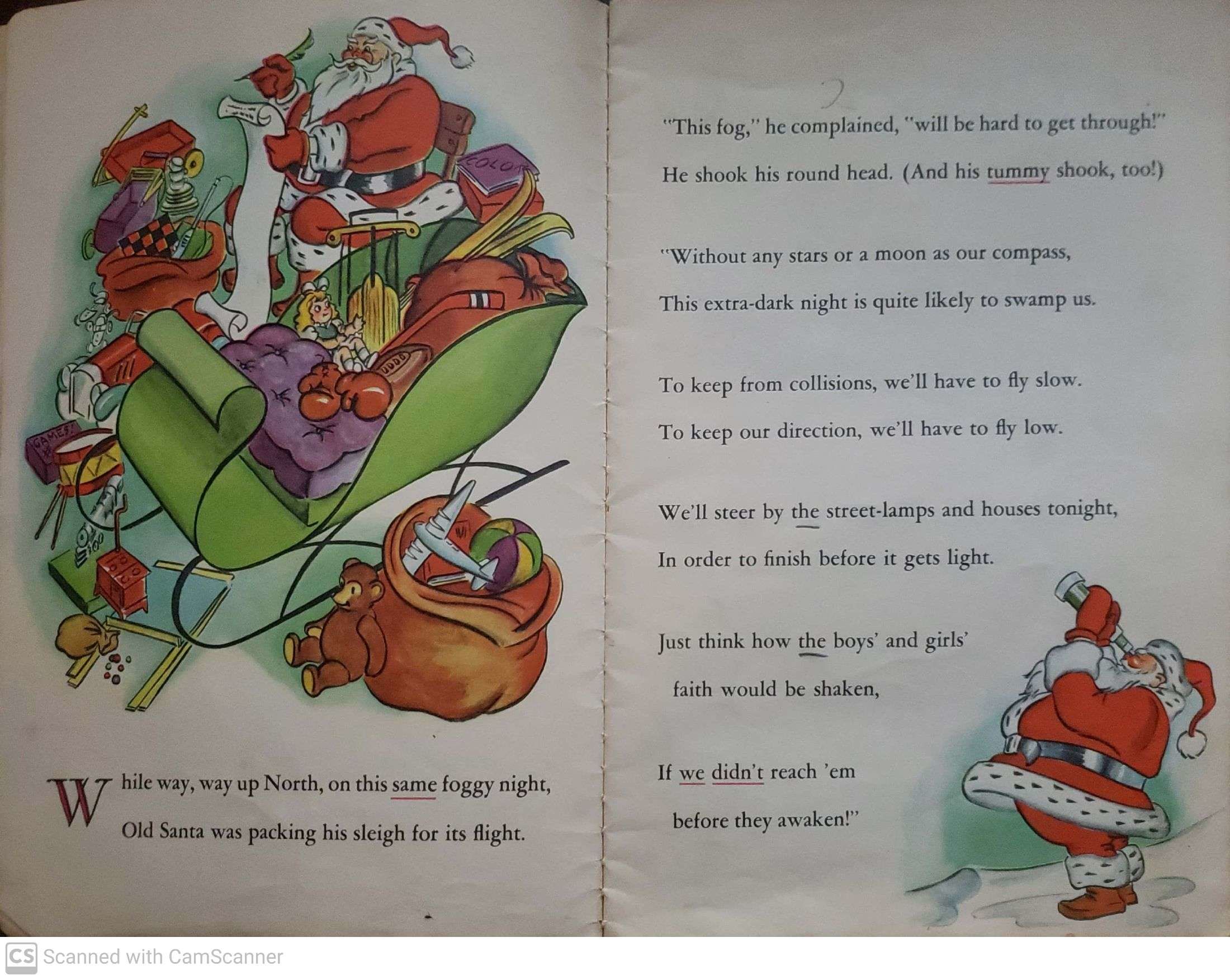 Rudolph the Red-Nosed Reindeer by Robert L. May | Stitched | circa 1949 ...