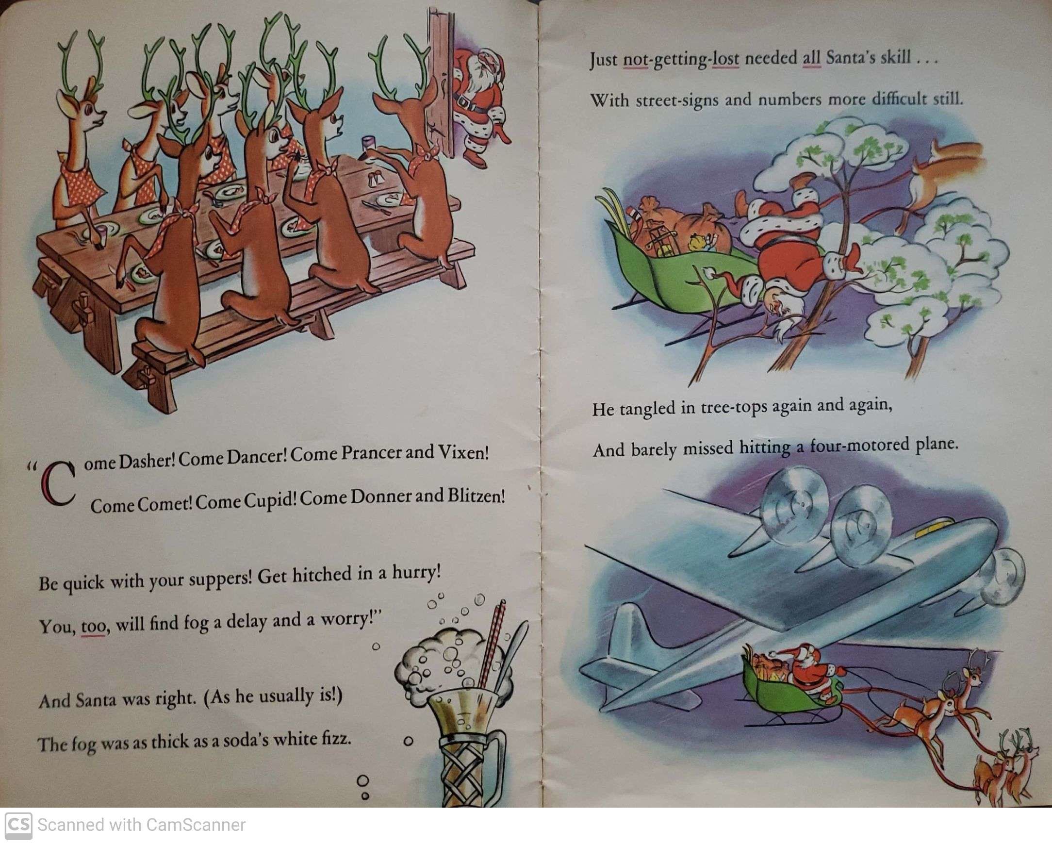 Rudolph the Red-Nosed Reindeer by Robert L. May | Stitched | circa 1949 ...