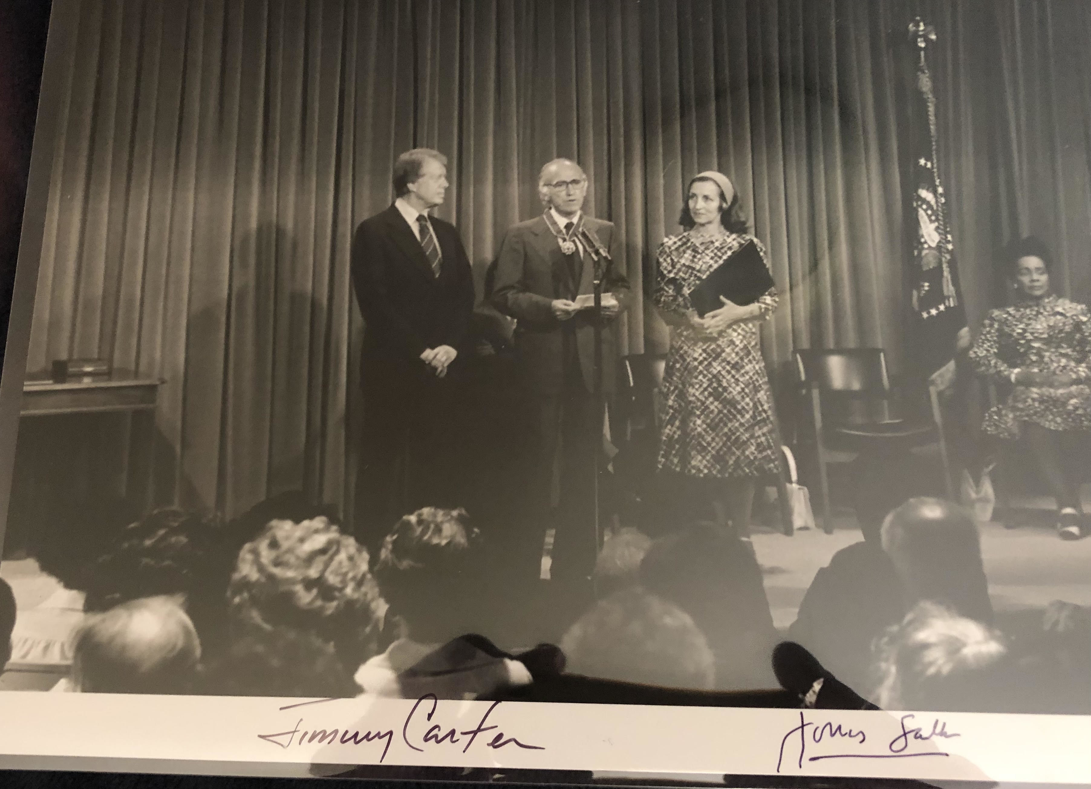 Original Signed Photograph Presidential Medal of Freedom by CARTER ...