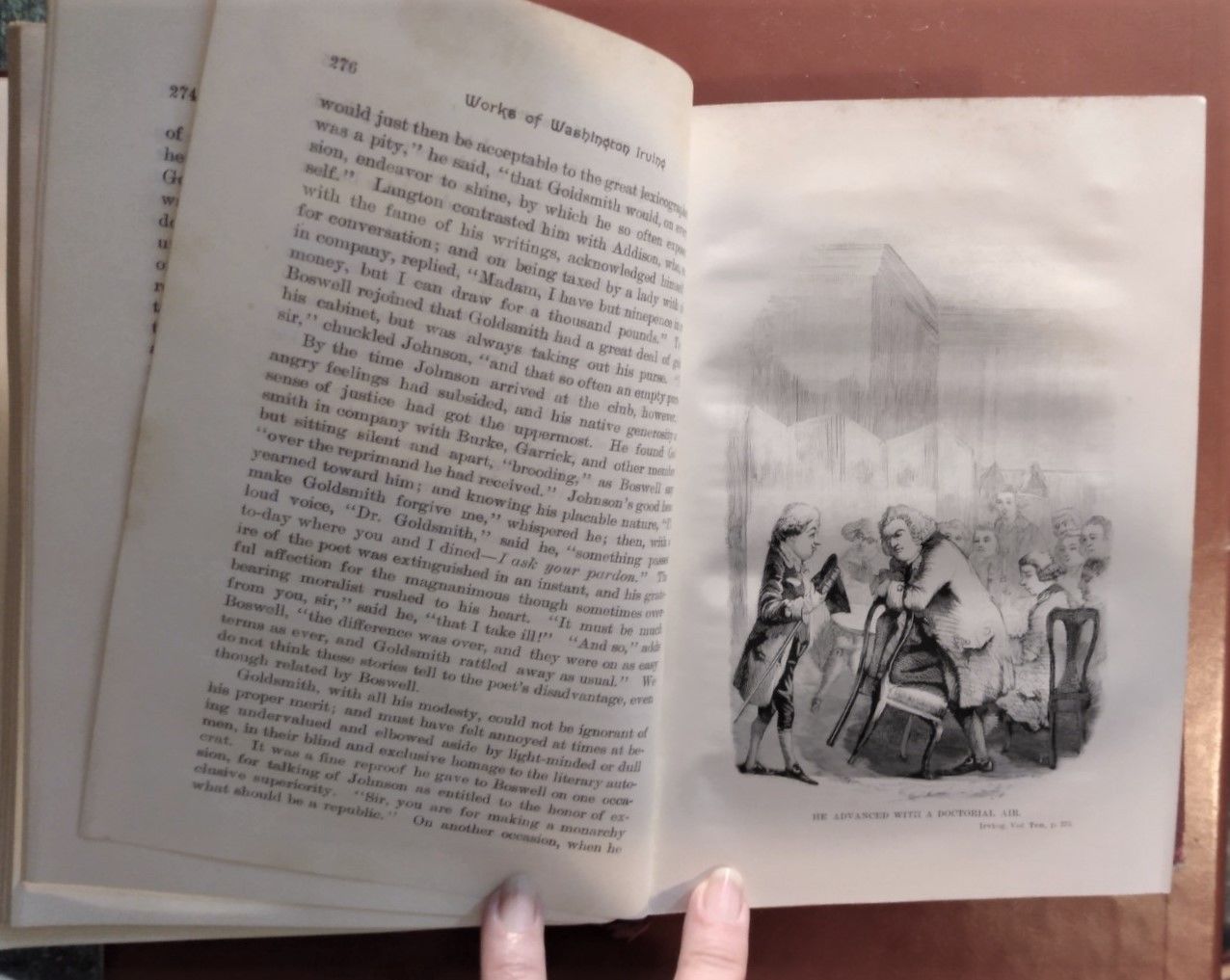 WASHINGTON IRVING'S WORKS, VOLUMES III & X by WASHINGTON IRVING ...