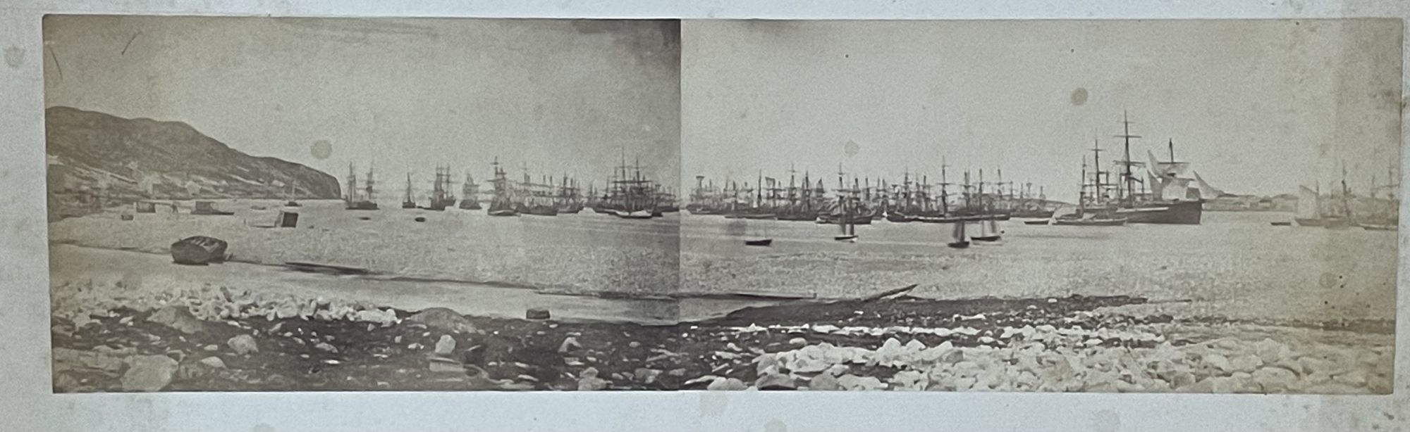 Collection of Three Naval Photos, the Earliest Photographs Taken in ...