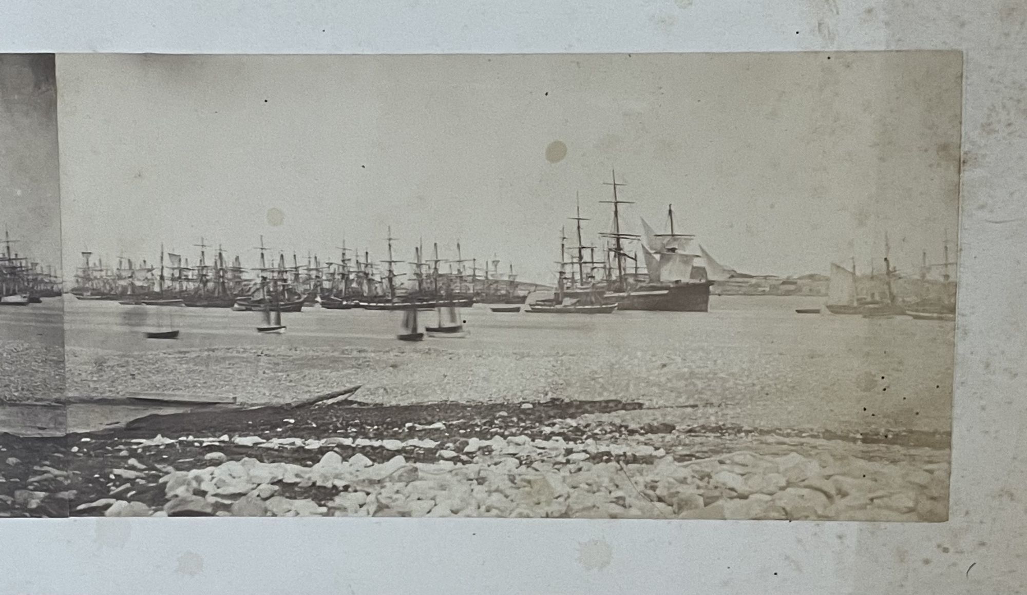 Collection of Three Naval Photos, the Earliest Photographs Taken in ...