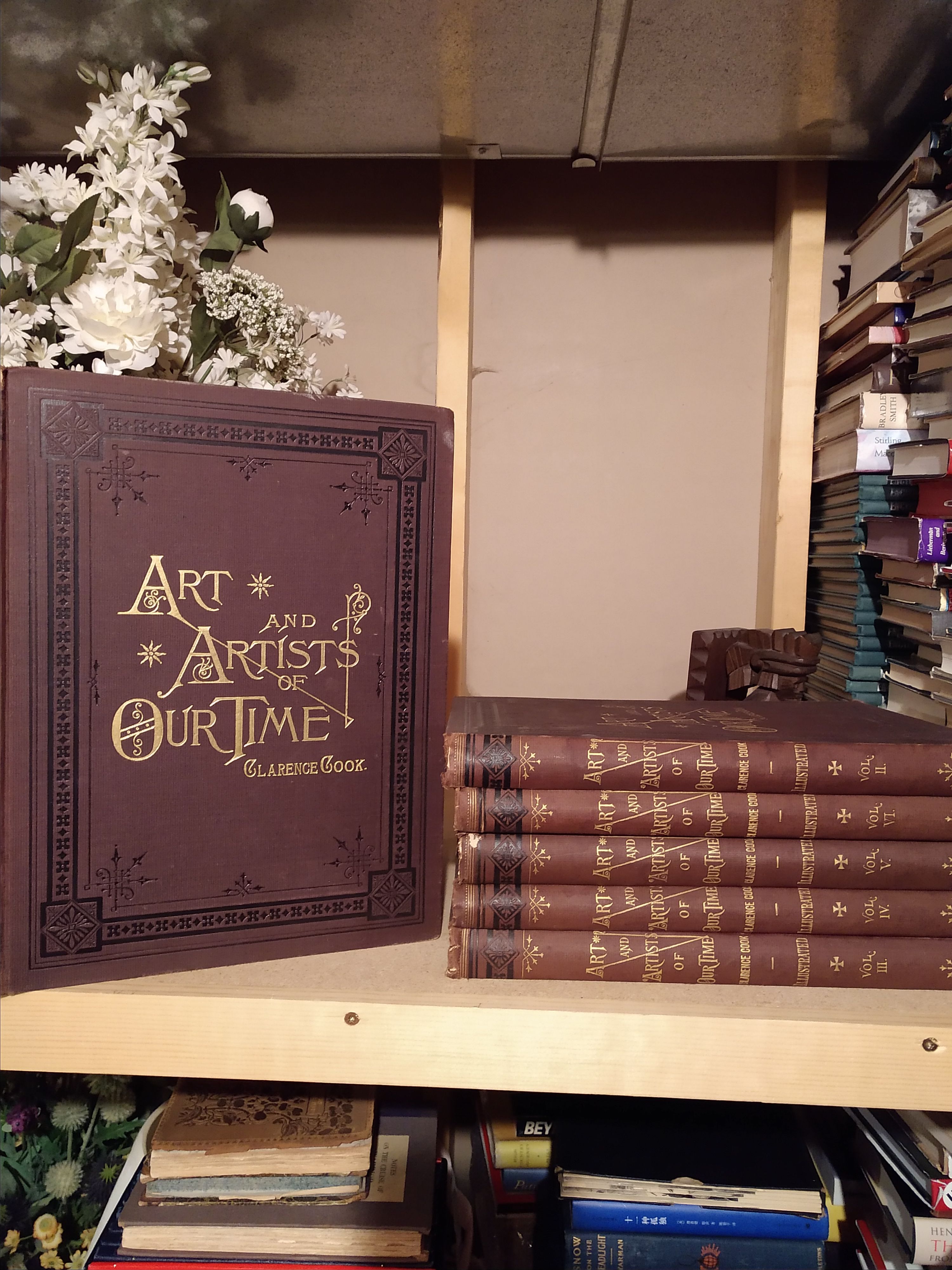 ART AND ARTISTS OF OUR TIME: 6 VOLUMES - COMPLETE by Cook, Clarence ...