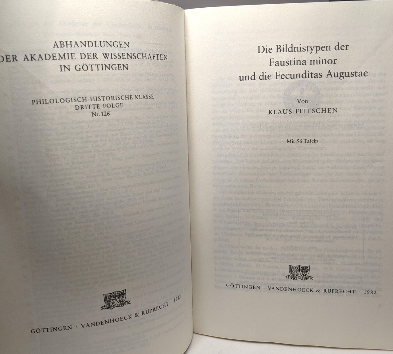Die Bildnistypen der Faustina minor und die Fecunditas Augustae ...