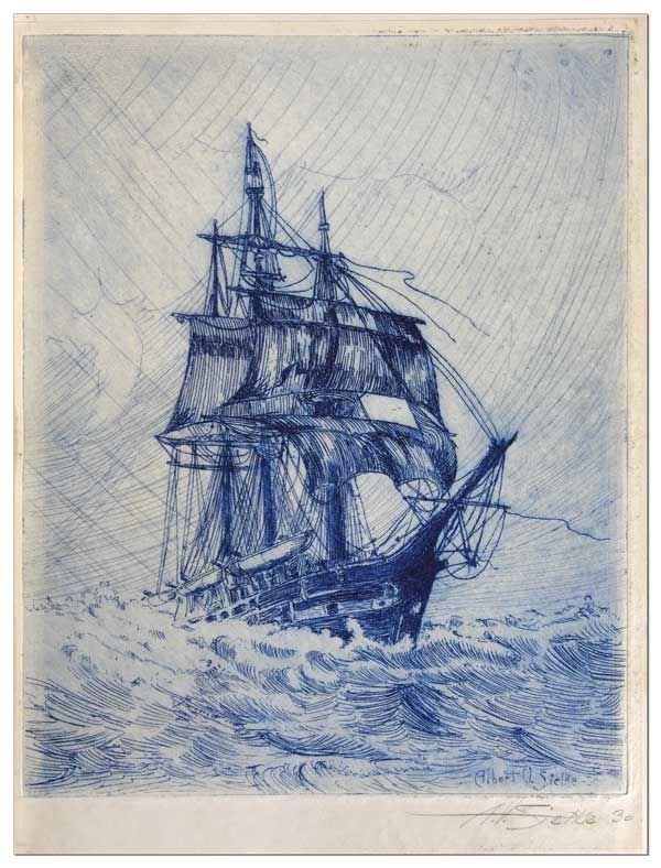 MOBY DICK, OR THE WHALE by Melville, Herman (novel); Kent, Rockwell ...