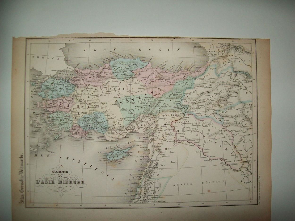 Mapa Da Asia Menor