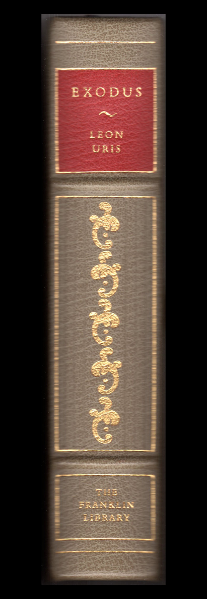 Exodus by Uris, Leon | Hardcover | 1977 | The Franklin Library | Biblio