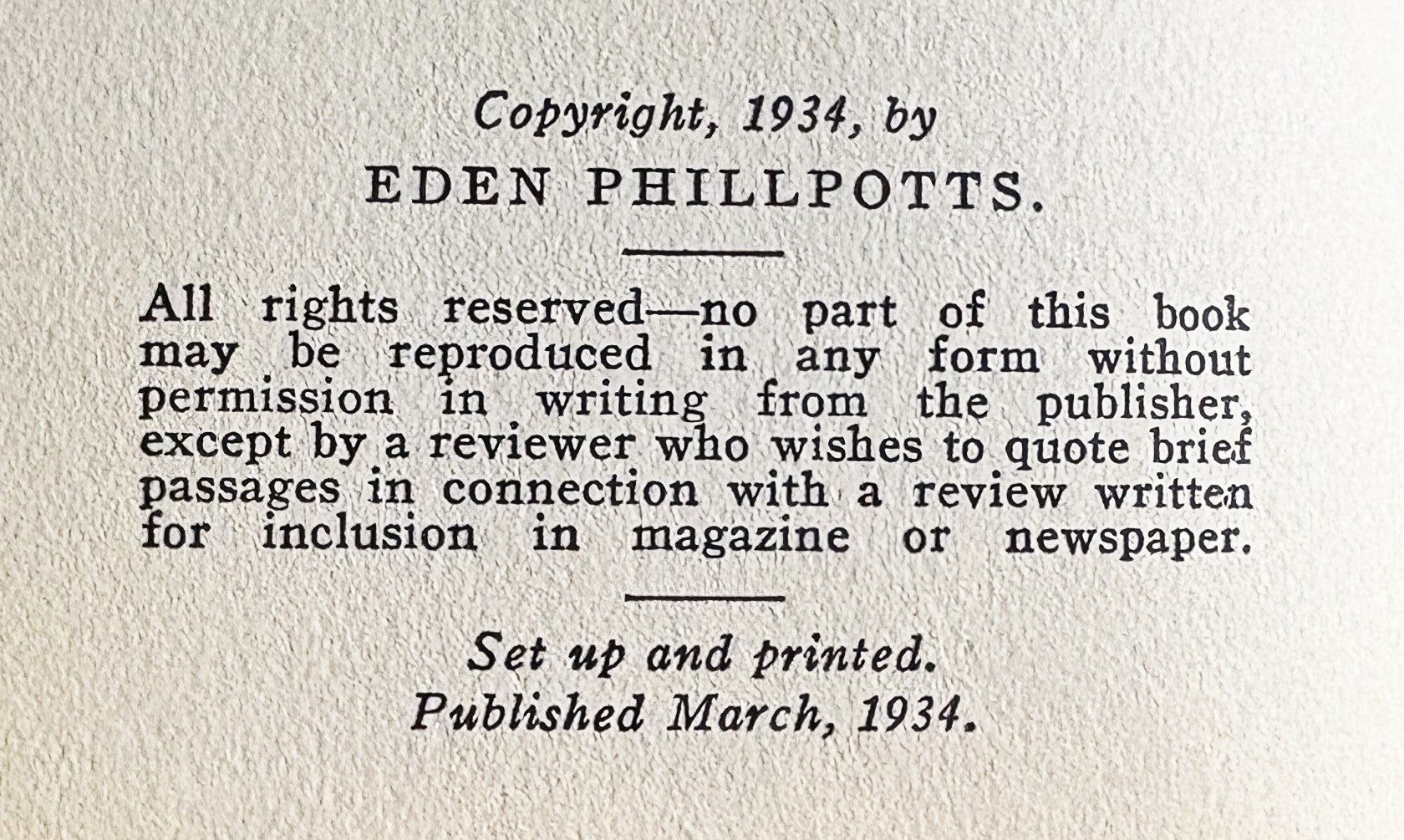 Mr. Digweed and Mr. Lumb by Eden Phillpotts | 1934 | Macmillan | Biblio