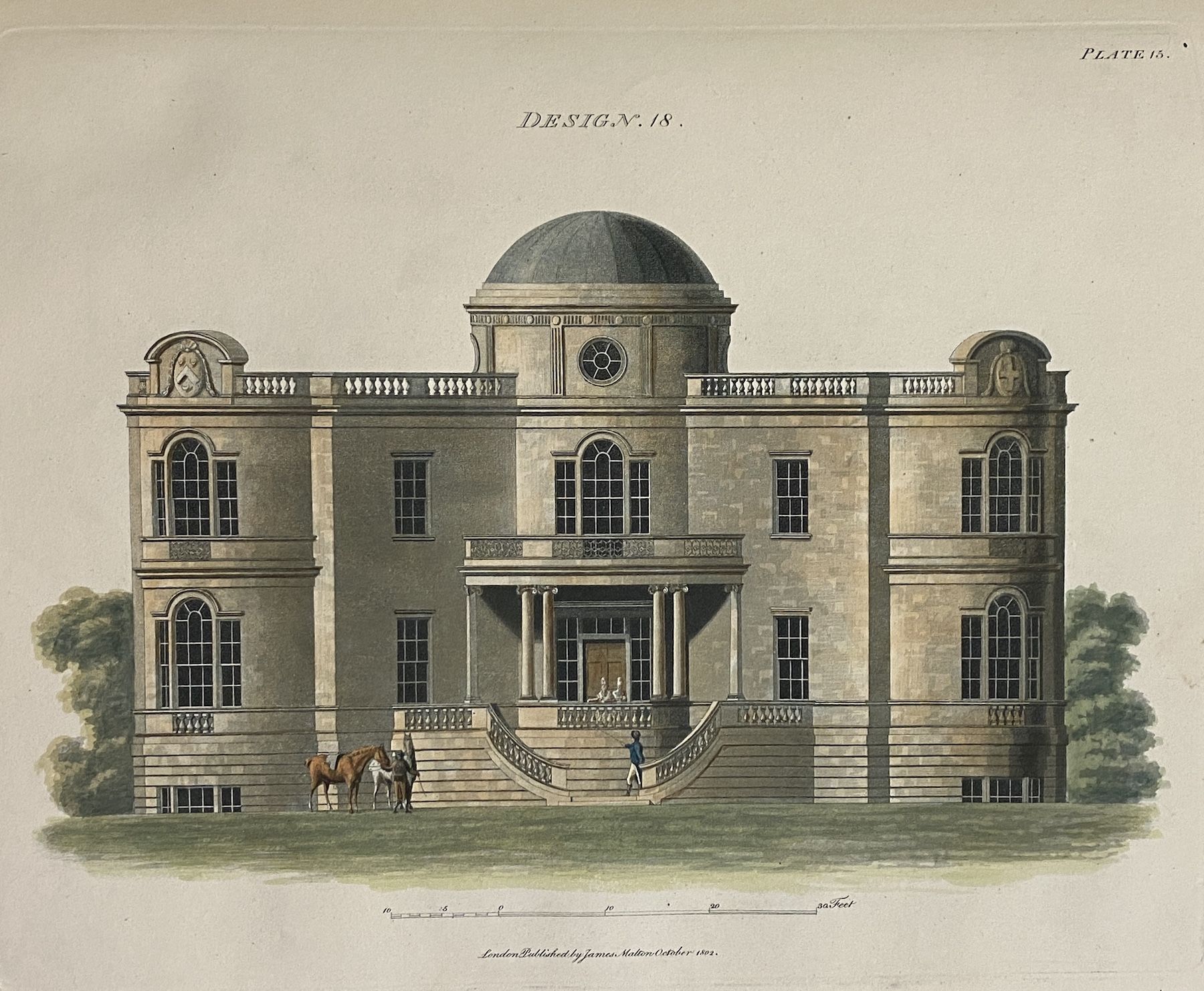 [GOTHIC ARCHITECTURE]. A Collection of Designs for Rural Retreats as ...