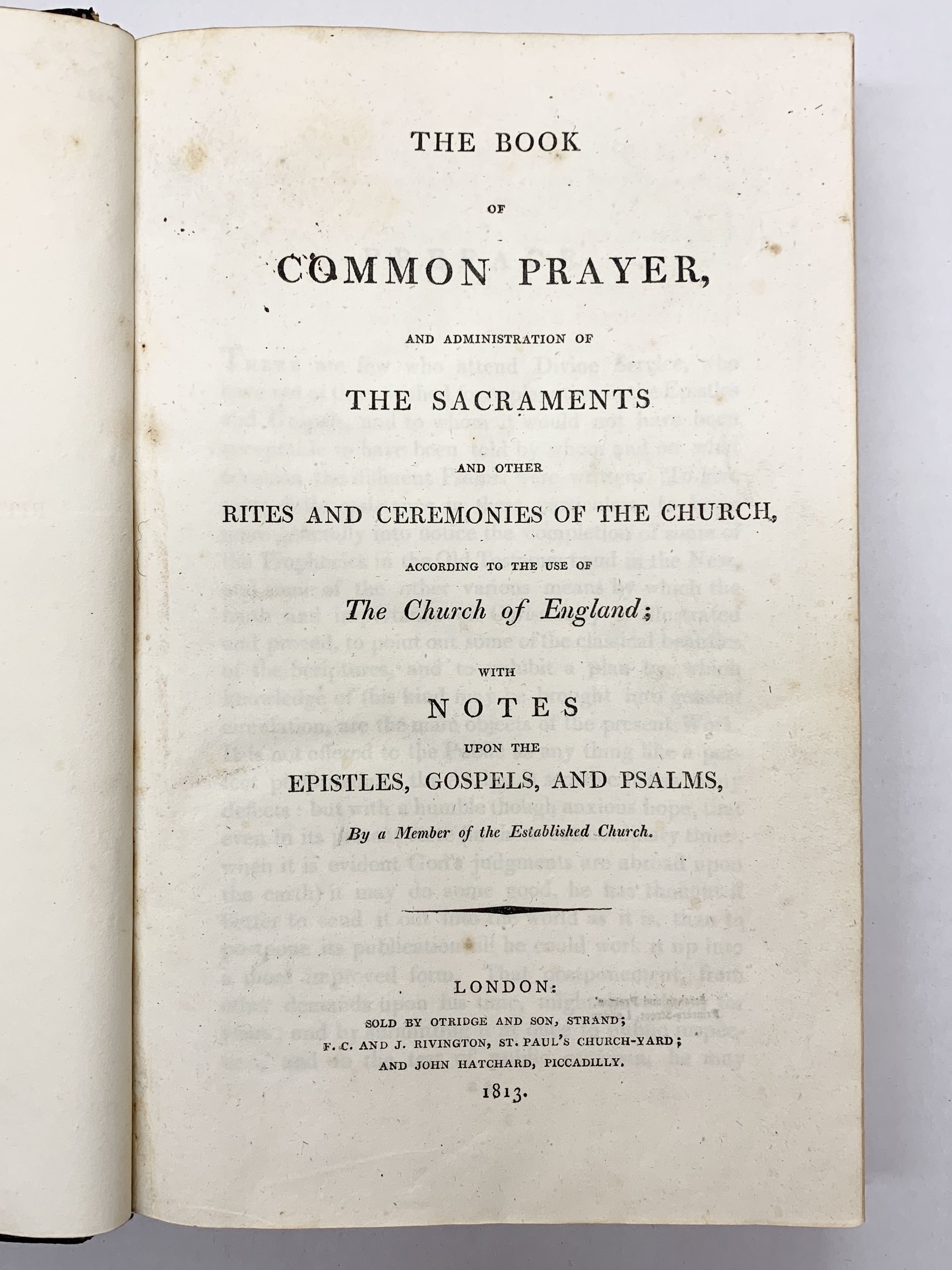 The Book of Common Prayer and Administration of the Sacraments and ...