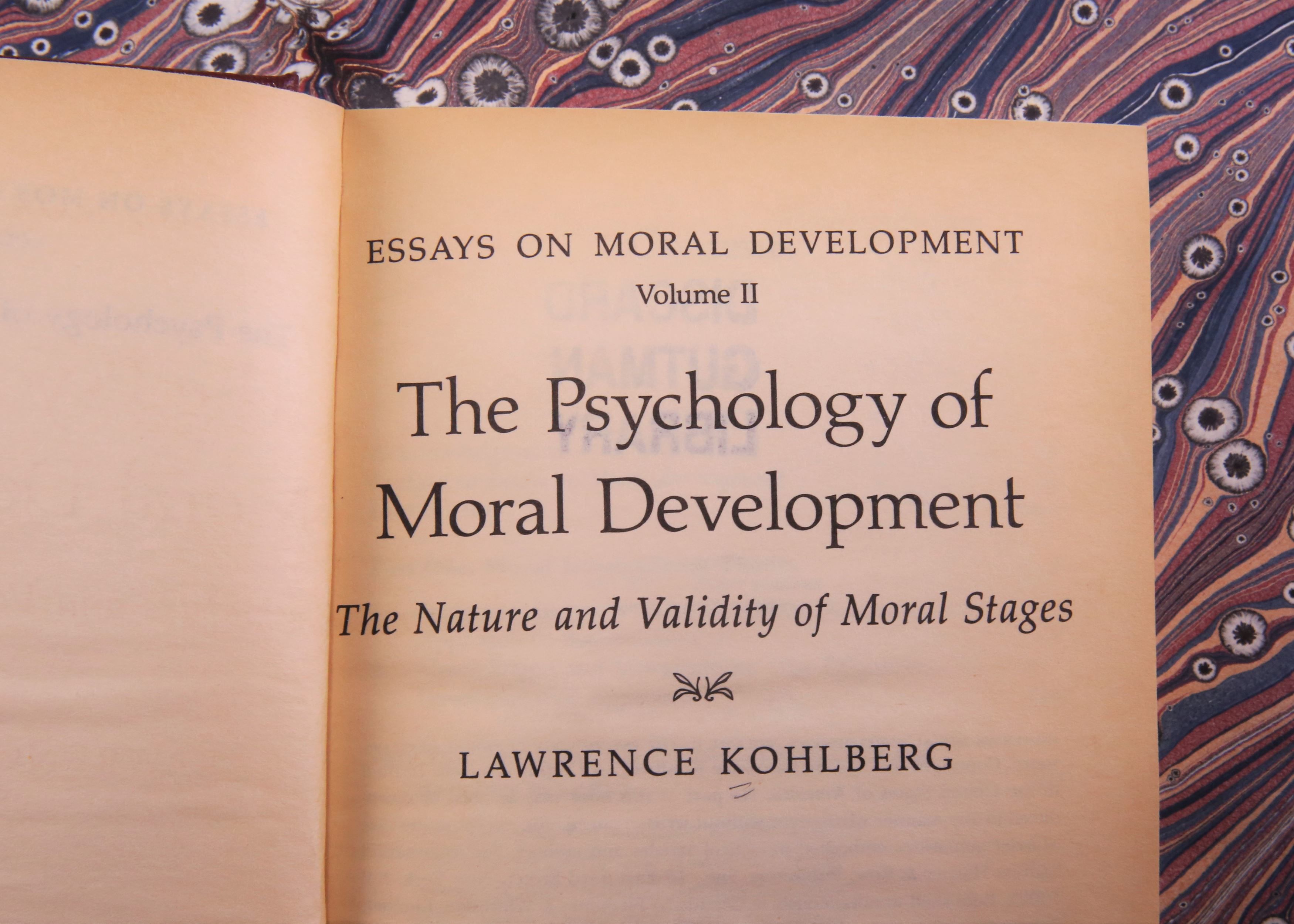 Lawrence Kohlberg Book