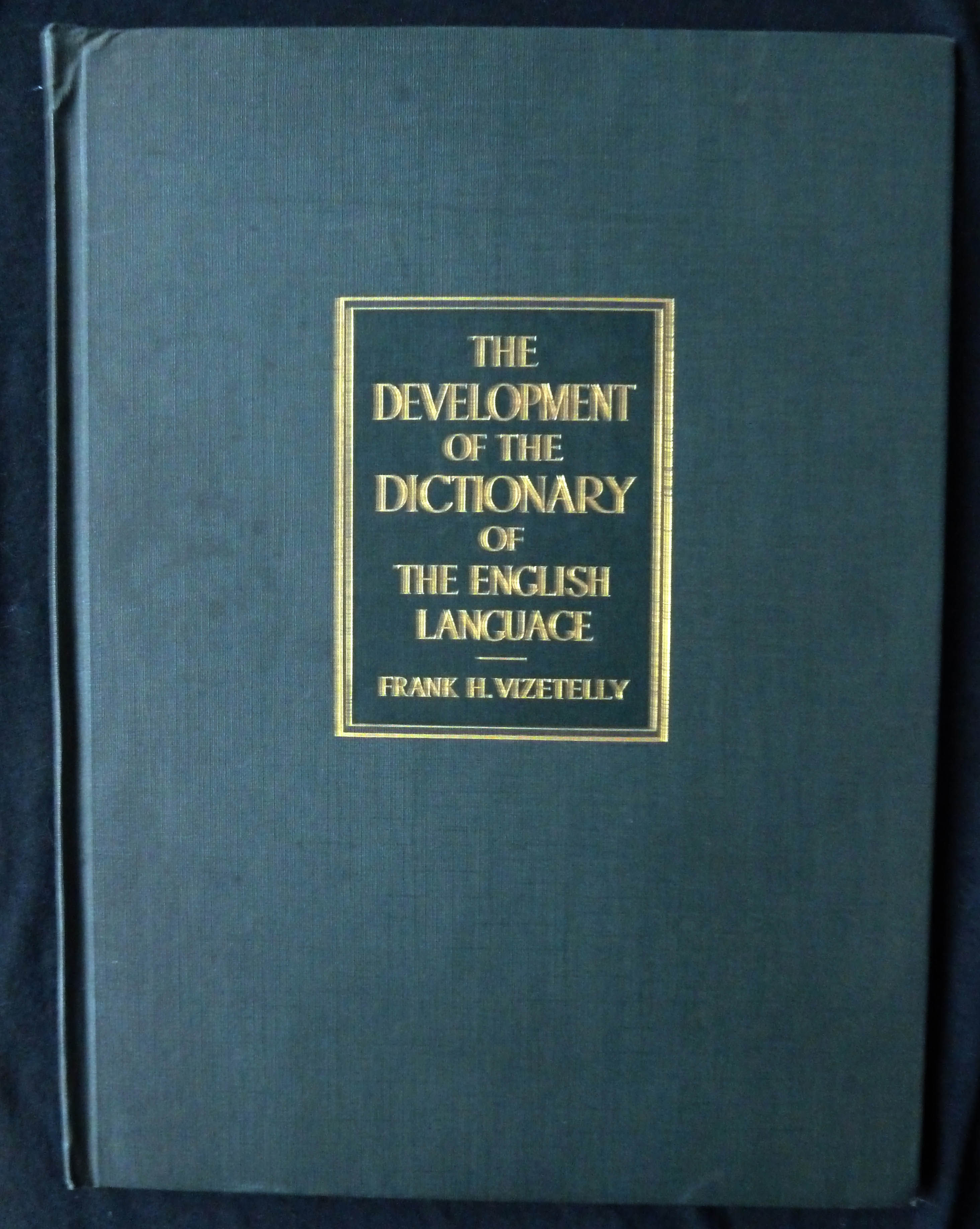 The Development of the Dictionary of the English Language with Special ...