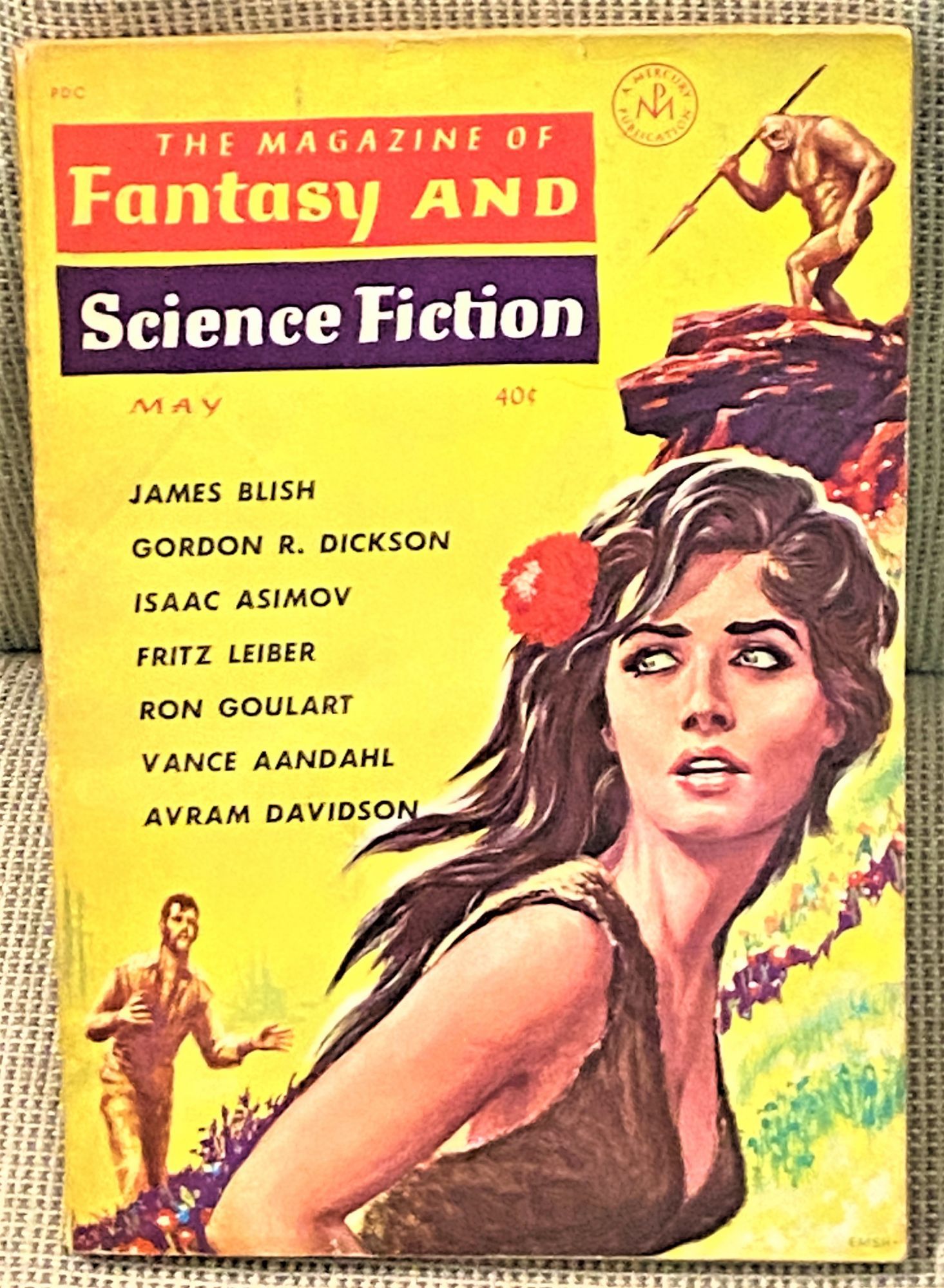 The Magazine of Fantasy and Science Fiction May 1962 by James Blish ...