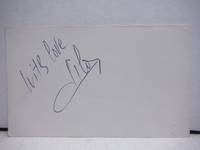 BIBLIO | Autograph of Lilo, actress by Lilo Liselotte Johanna Lewin ...