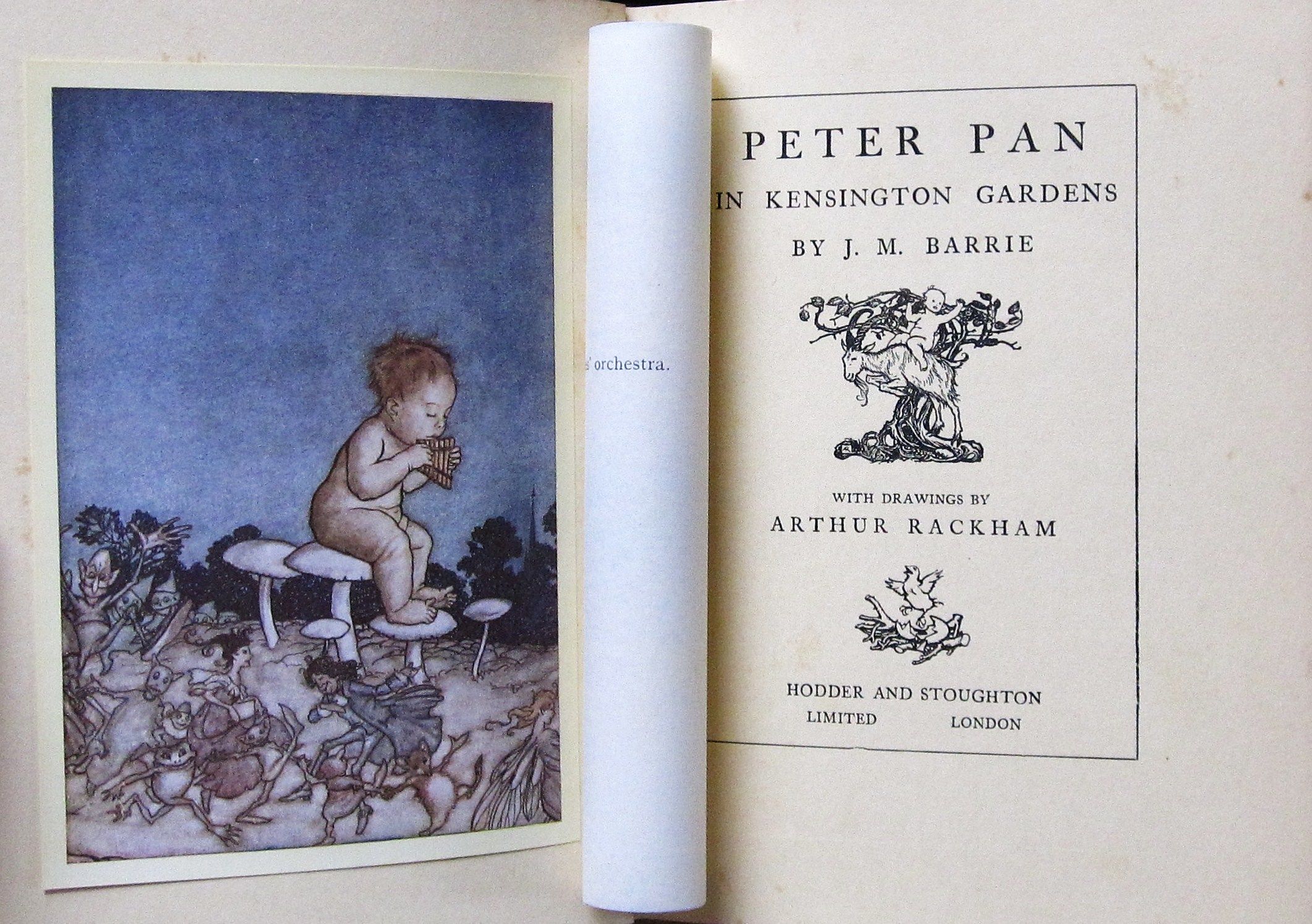 Peter Pan in Kensington Gardens with Drawings by Arthur Rackham by ...