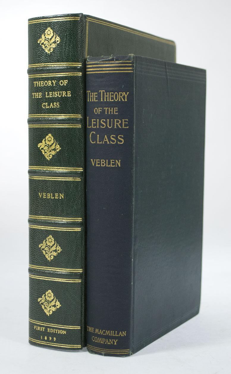 BIBLIO | Theory of the Leisure Class by VEBLEN, Thorstein | | 1899 ...