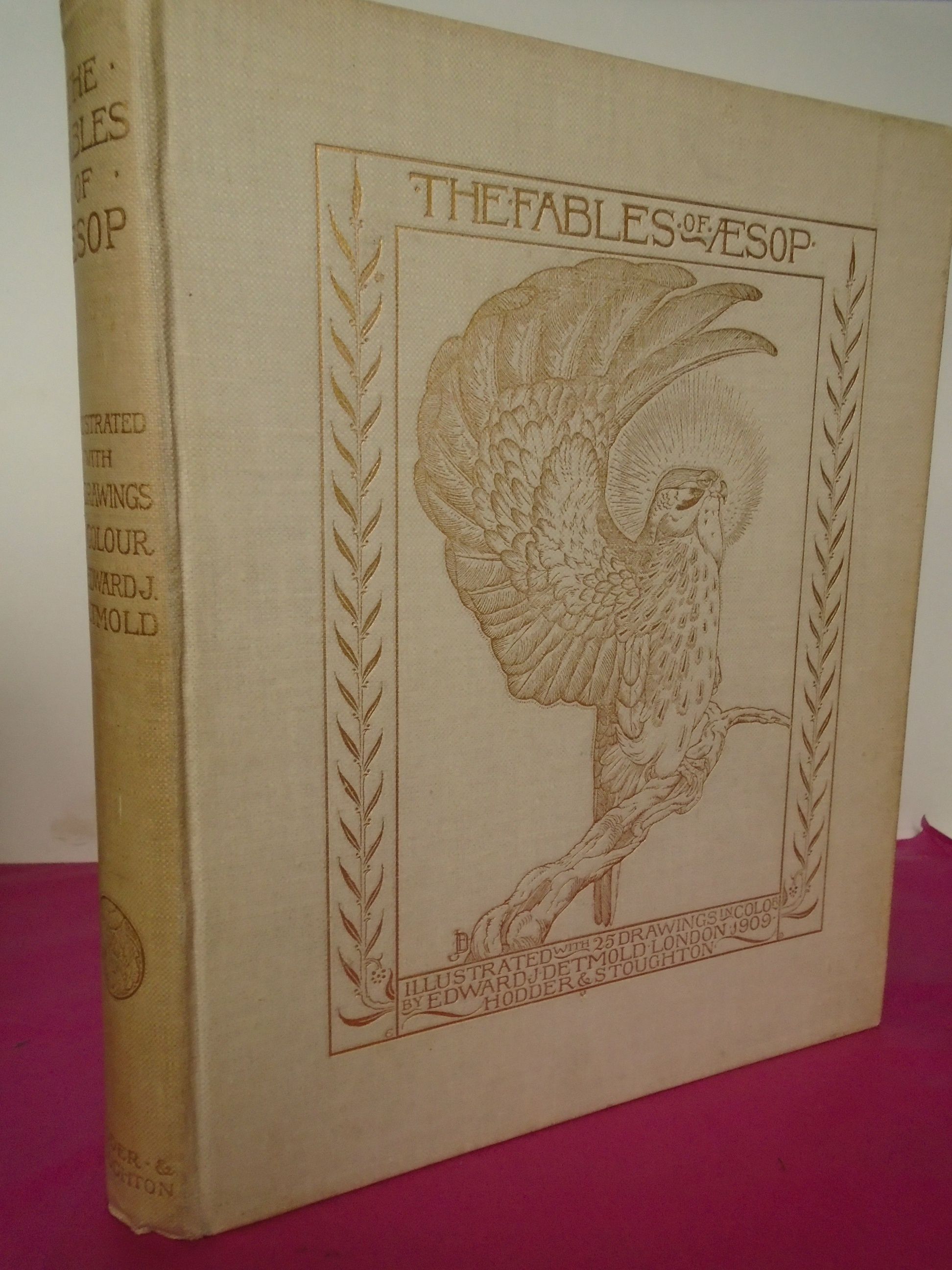 THE FABLES OF AESOP Illustrated with 25 drawings in Colour By Edward J ...