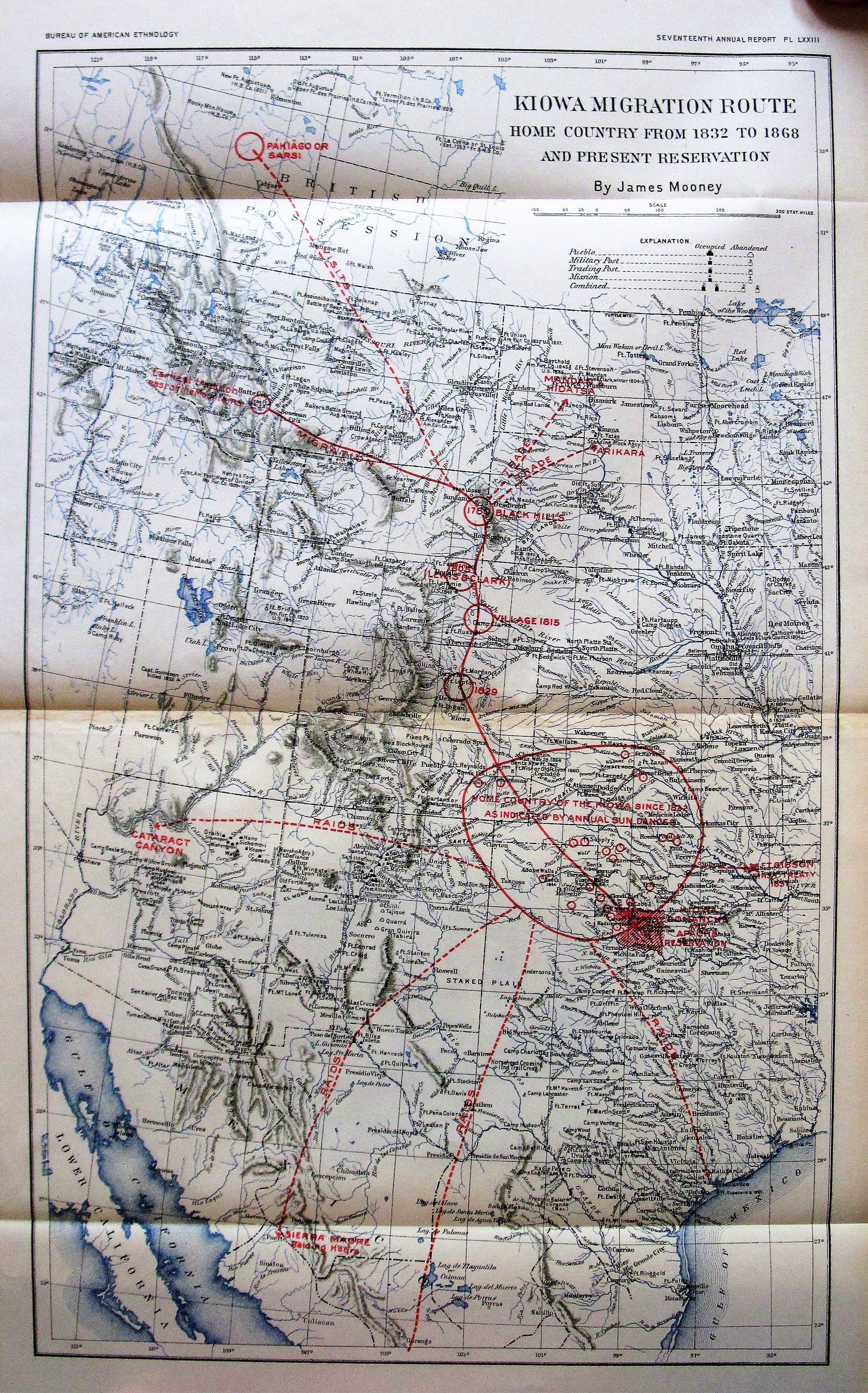Kiowa Map