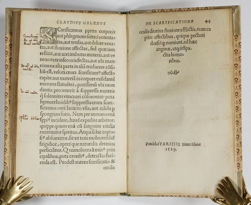 De curandi ratione per sanguinis missionem liber. - : Galeni De Cvrandi ...