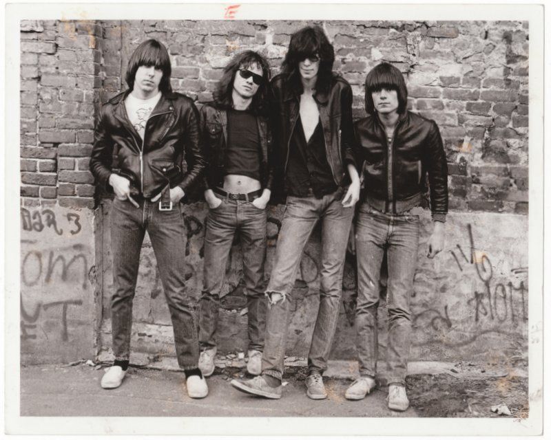 [Original Publicity Shot of the Ramones From Their Debut Album] by ...