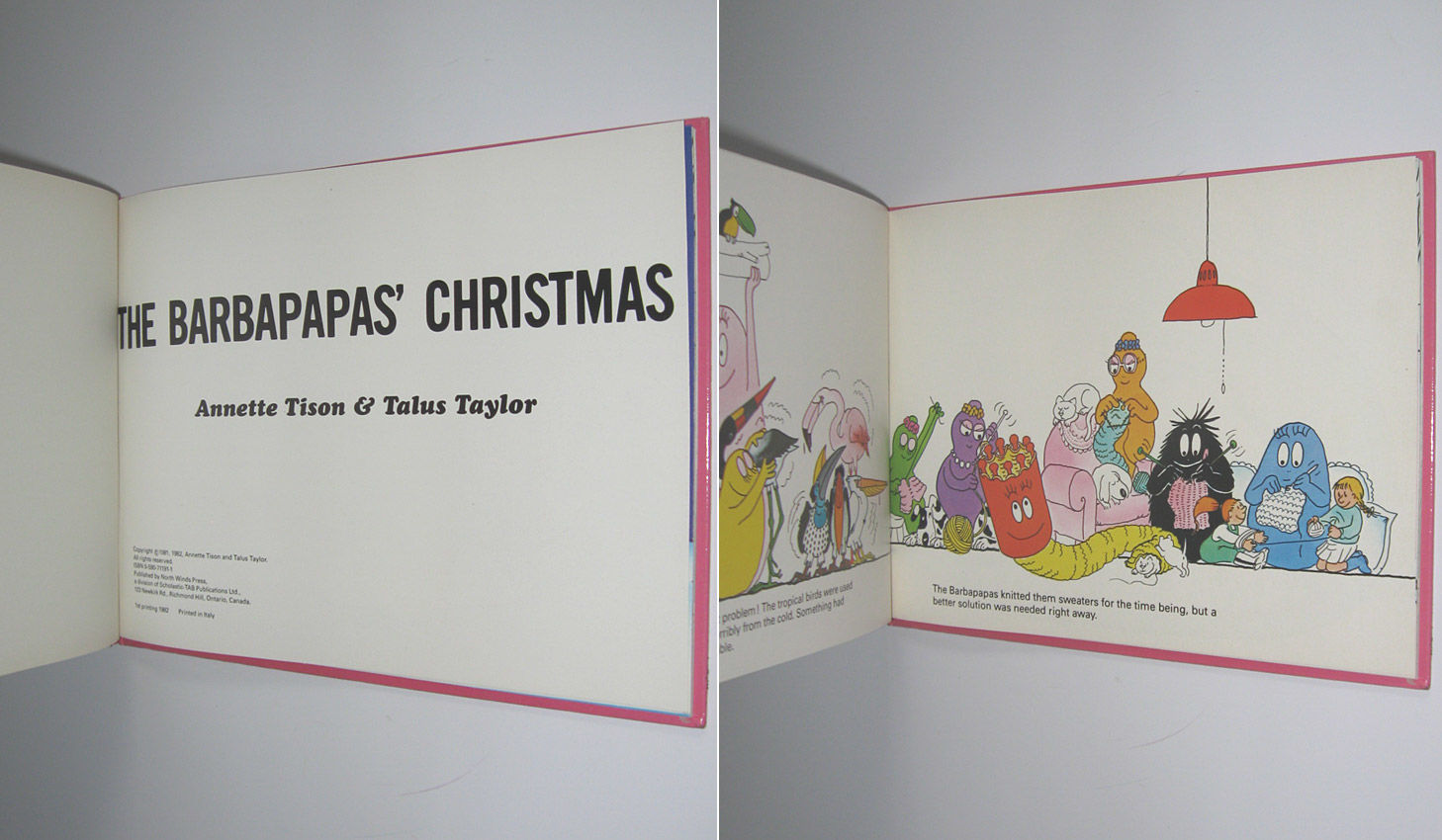 The Barbapapas' Christmas by Tison, Annette; Taylor, Talus | Hardcover ...