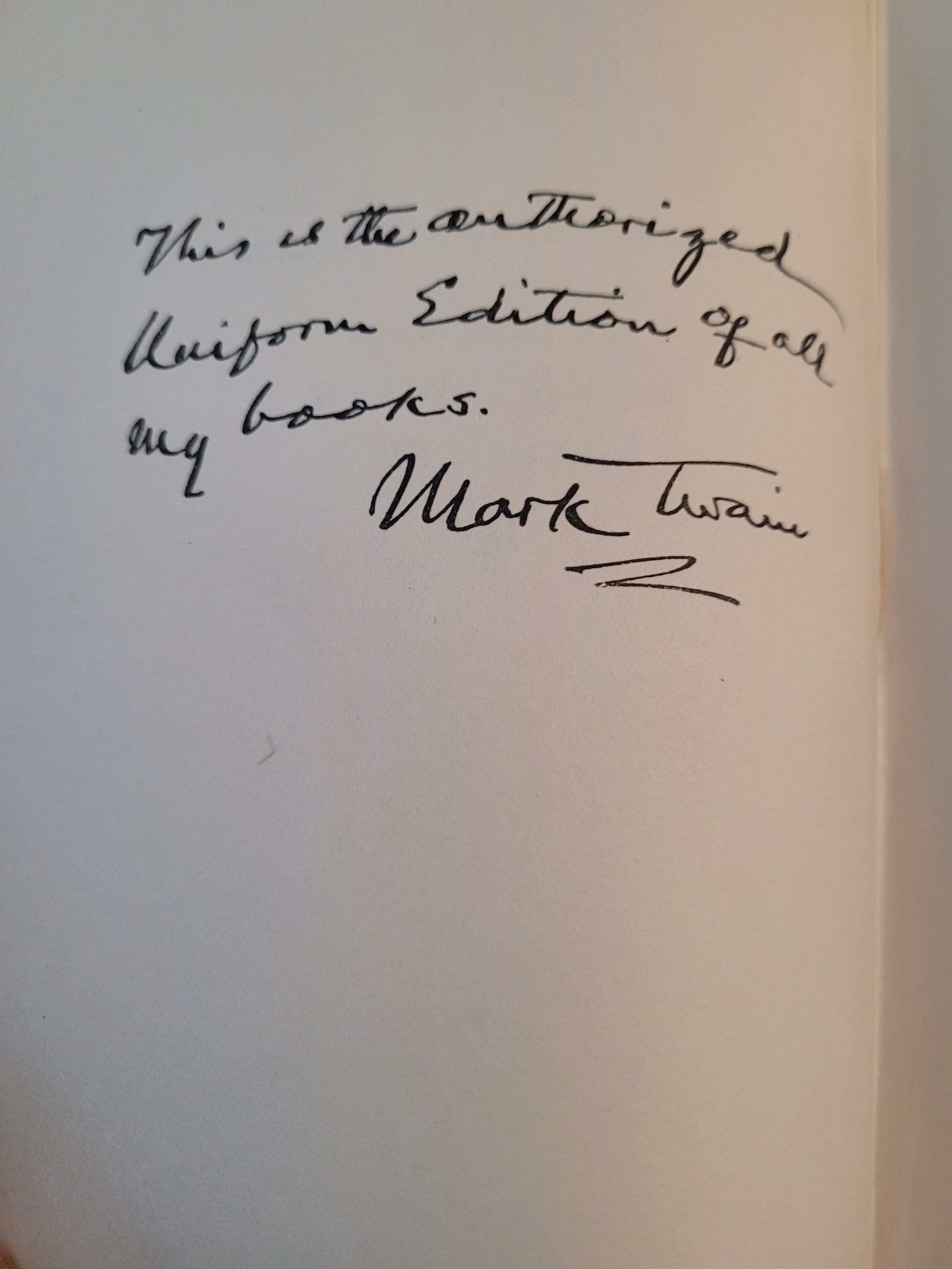 the Writings of Mark Twain Volume I - XXV (25 of 25) - Author's ...