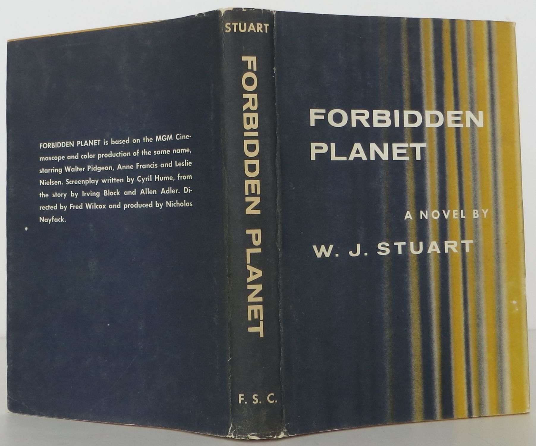 Forbidden Planet by Stuart, W. J | Hardcover | 1956 | Farrar Strauss ...