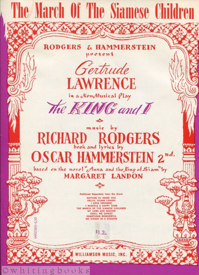 The March of the Siamese Children - Piano Sheet Music from the Musical ...