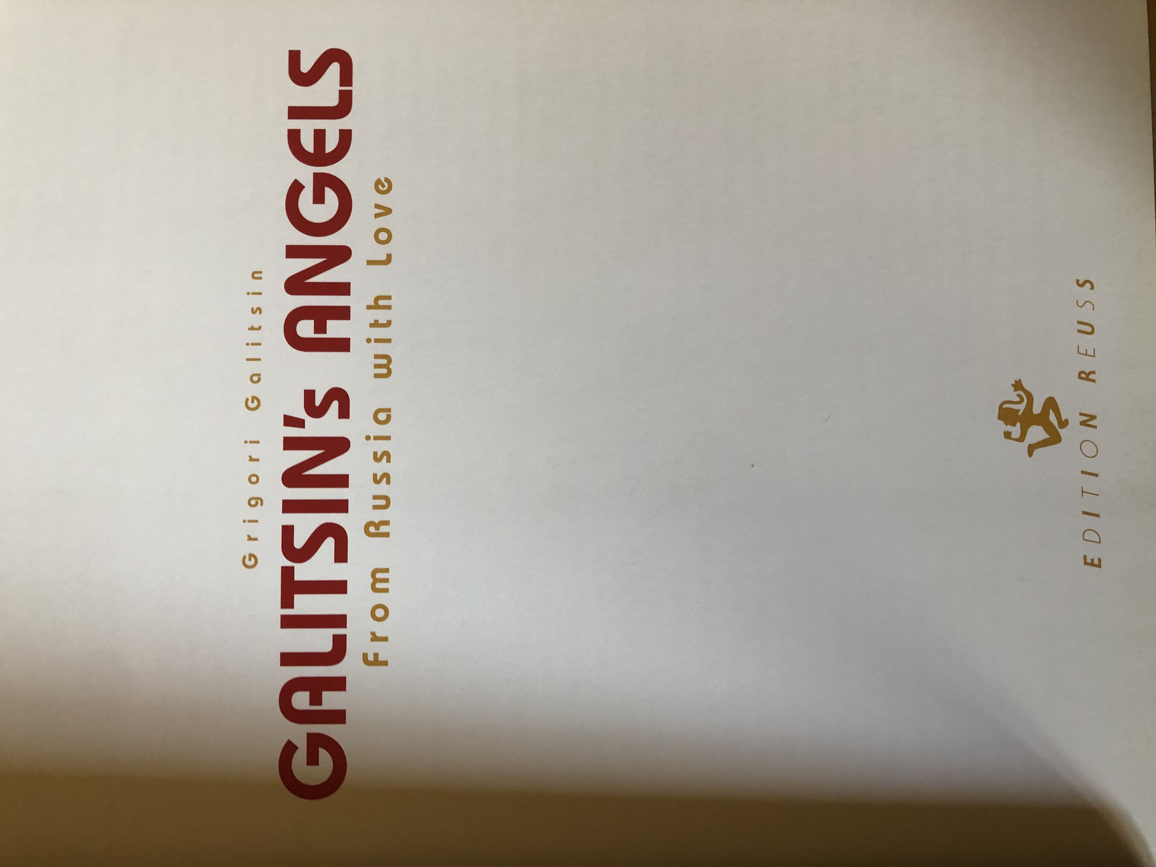 Galitsin's Angels by Galitsin, Grigori | Hardbound | 2005-01-01 ...