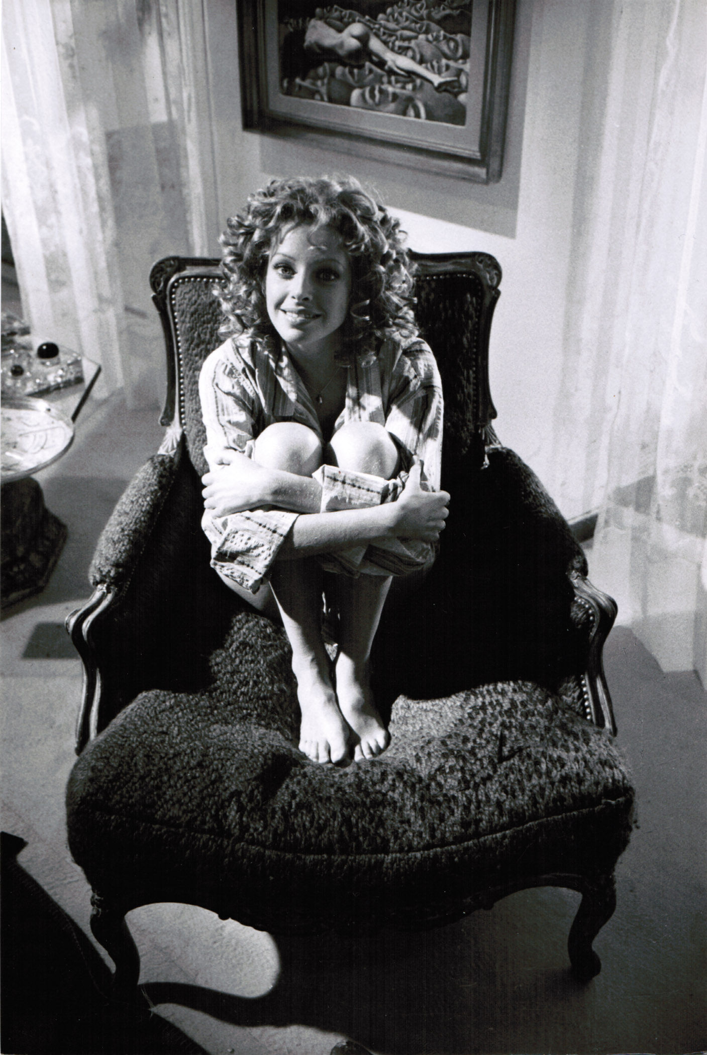 [Photographie originale] Deux portraits de Sydne Rome pendant le ...