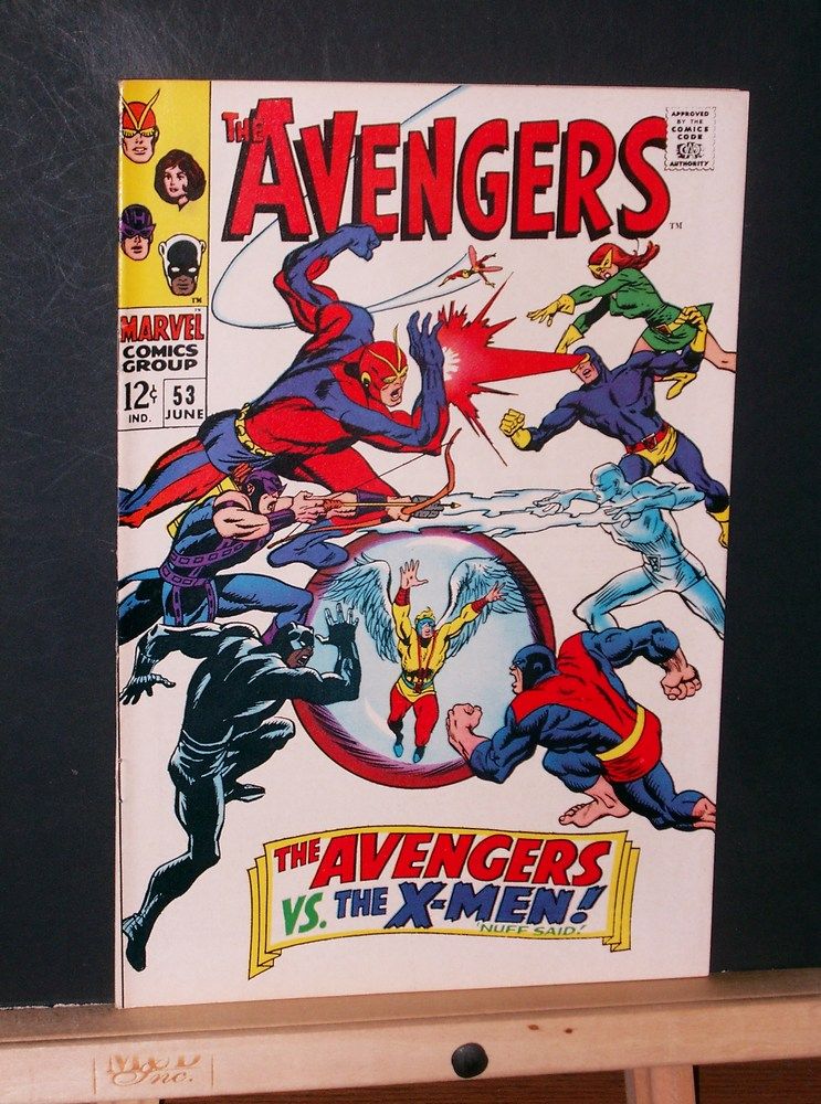 Avengers #53 by Thomas, Roy | Soft cover | 1968 | Marvel Comics Group ...